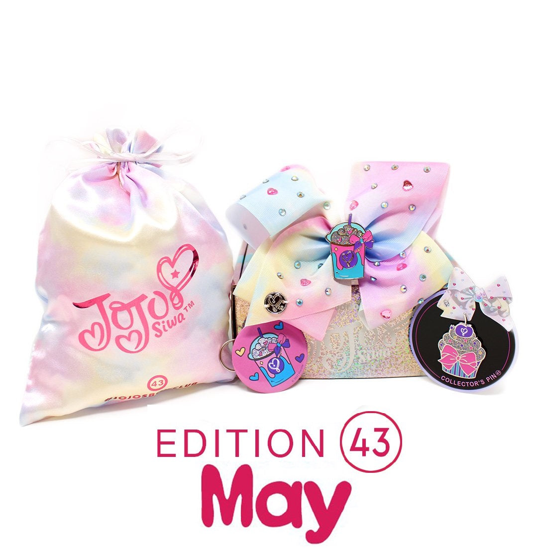 Jojo's Bow Club May Bow - JOJO SIWA Hair Bows Gift Set Limited Edition #43 - Walmart.com