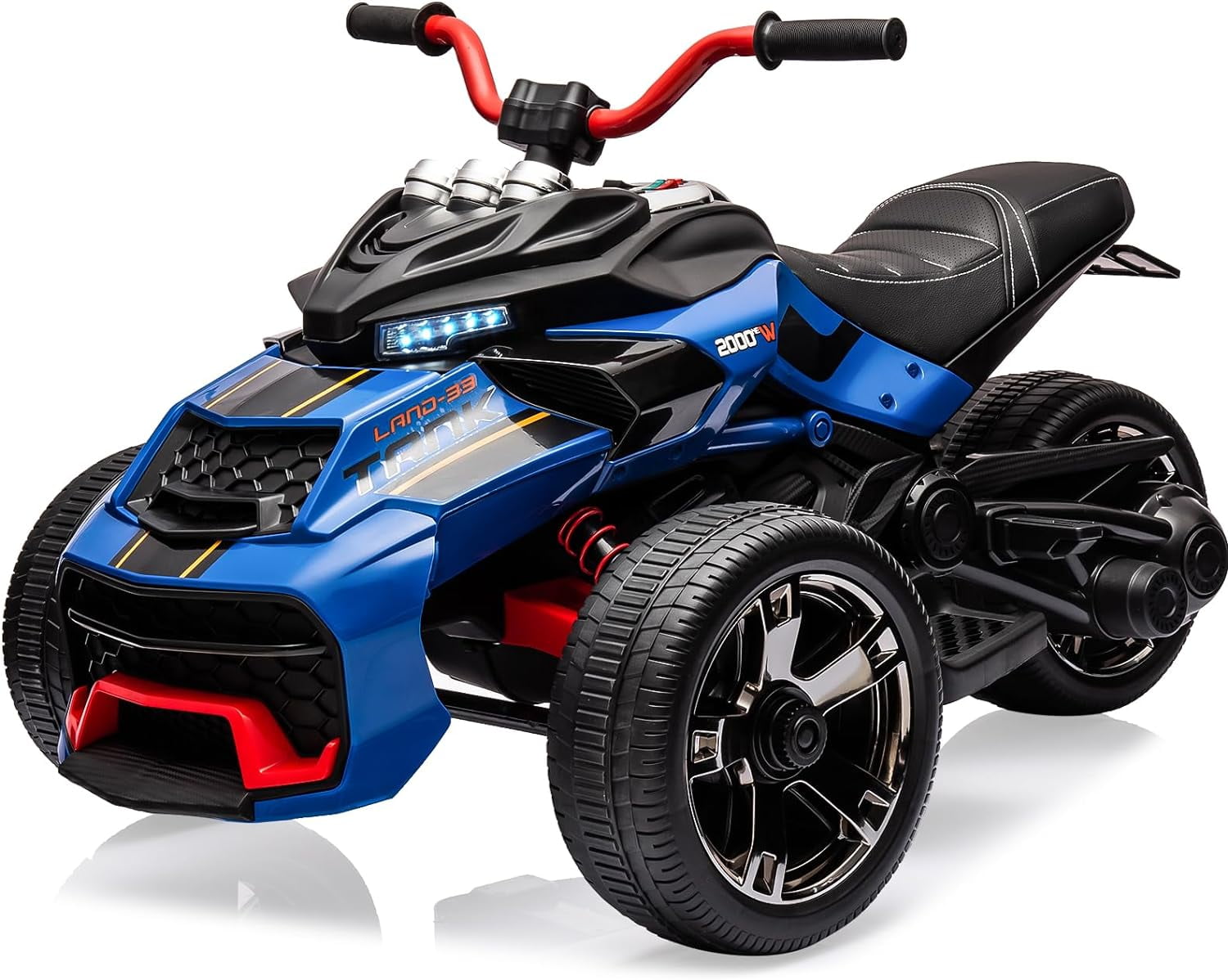 Jojoka 12V Kids ATV Ride On Car, 2024 New Battery Powered Ride on Toys ...