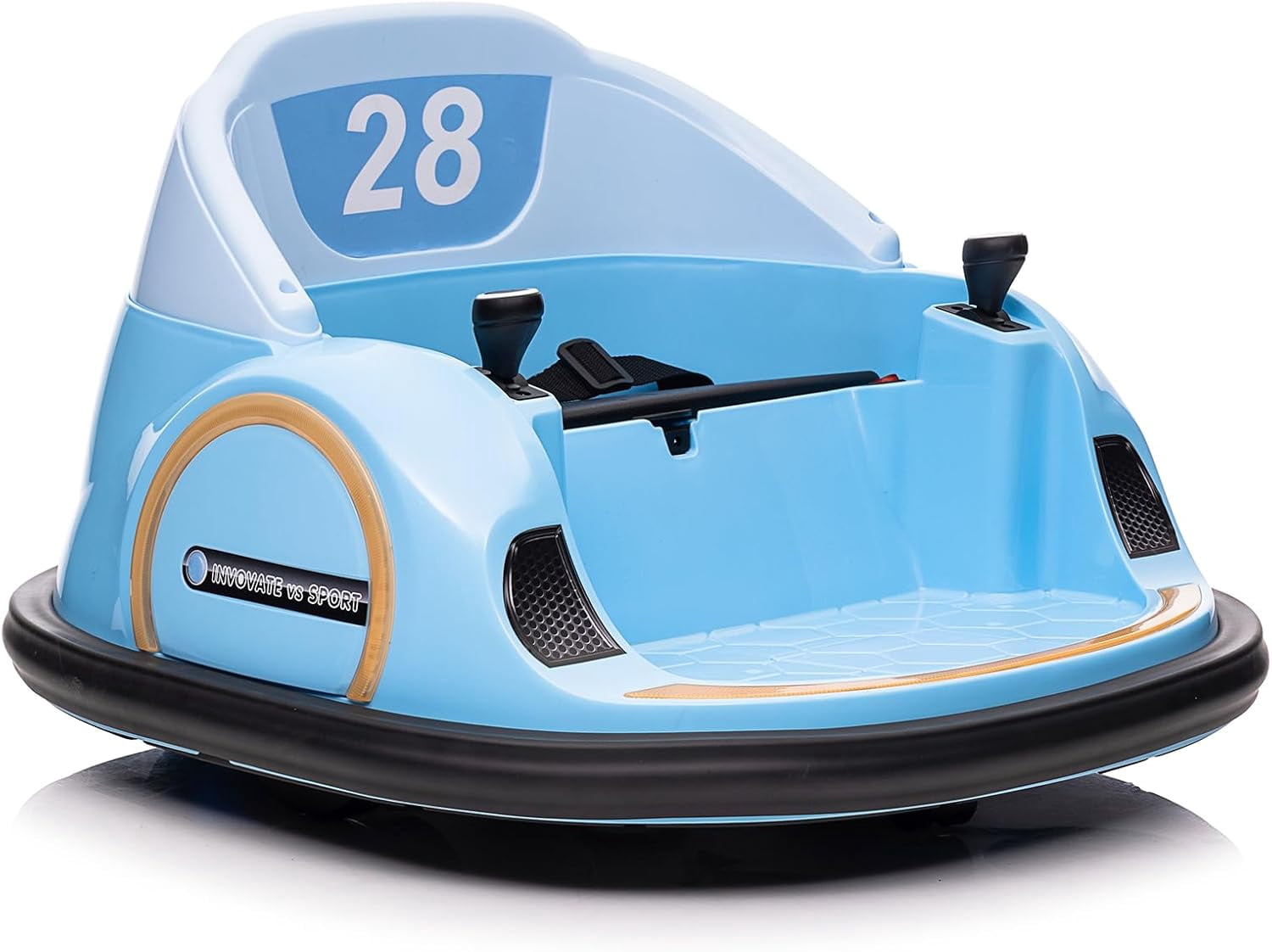 Jojoka 12V Kids Ride On Bumper Car with Remote Control, Battery Powered ...