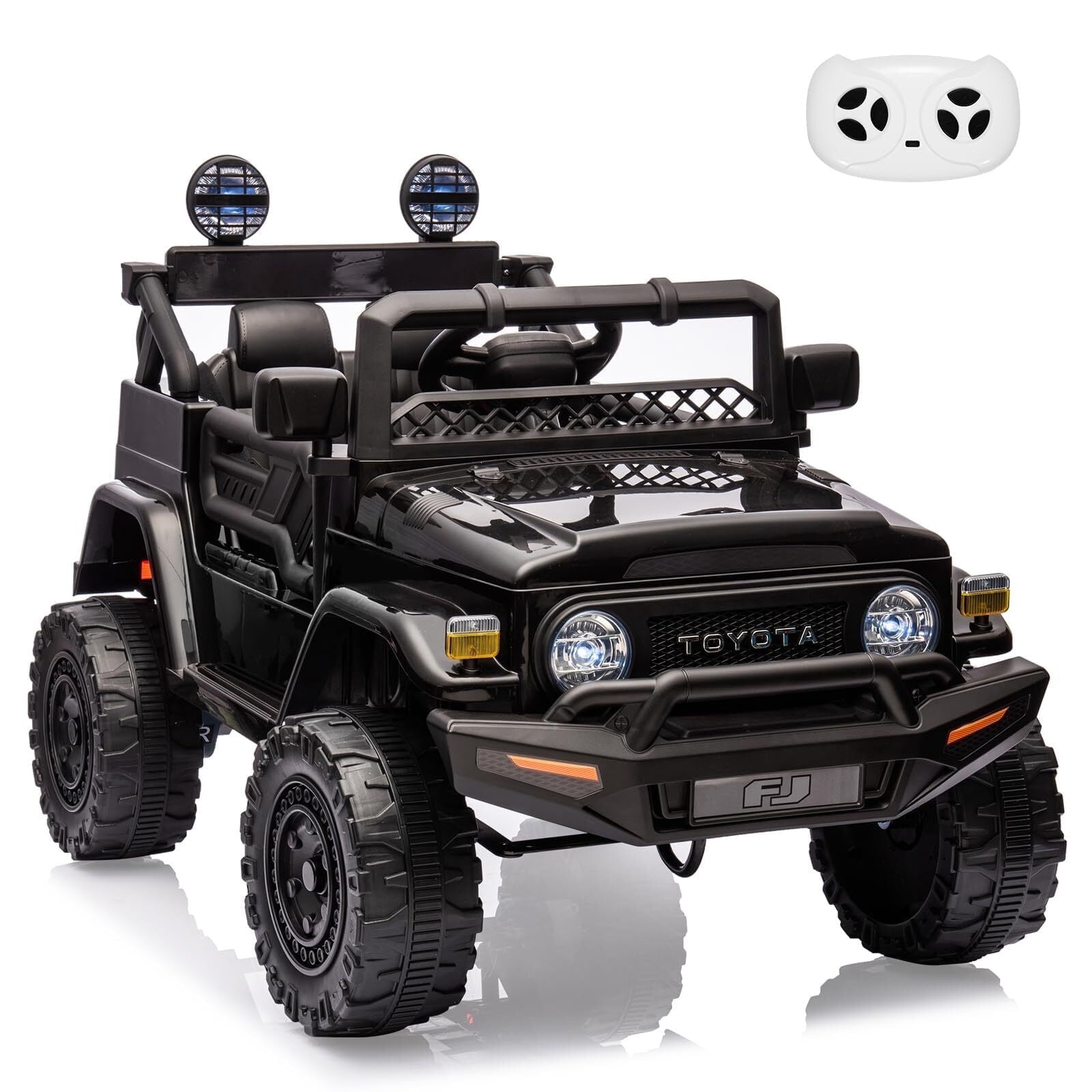 Jojoka 12V Kids Ride on Truck Car with Remote Control, Battery Powered ...