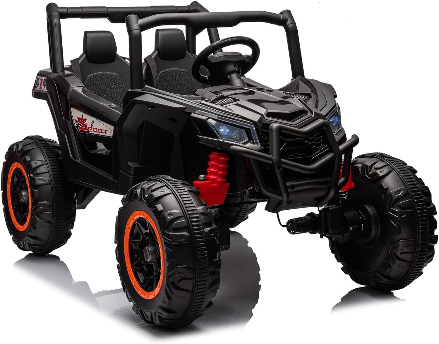Jojoka 24V Kids Ride on UTV Car with 2 Seat, Battery Powered Off-Road ...