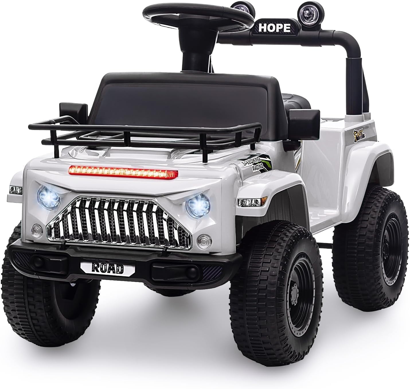 Jojoka 6V Kids Ride On Car for Toddlers - Battery Powered Electric Ride on Toys for Kids with ...