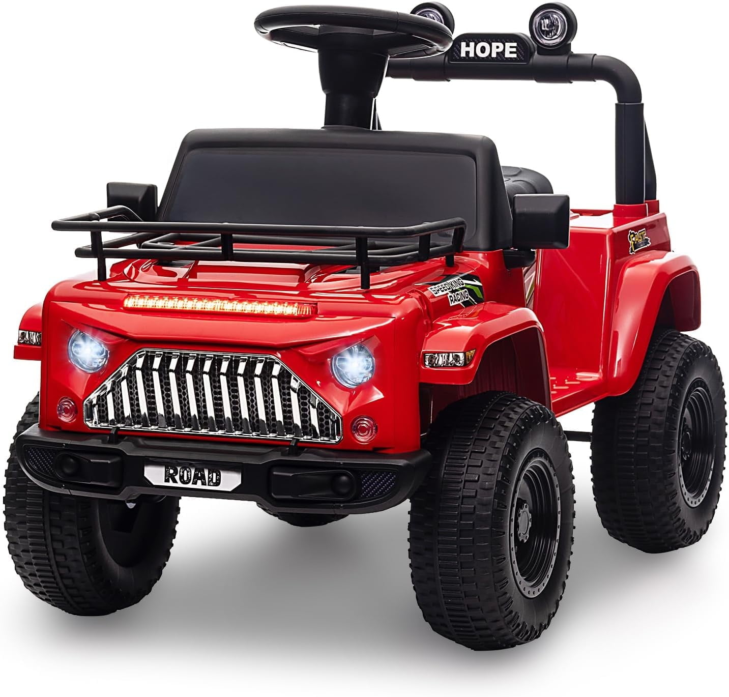 Jojoka 6V Kids Ride On Car for Toddlers - Battery Powered Electric Ride ...