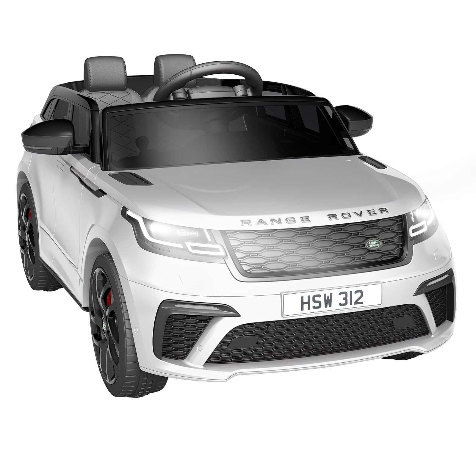 Jojoka Licensed Land Rover Kids Ride on Car, 12V Battery Powered ...