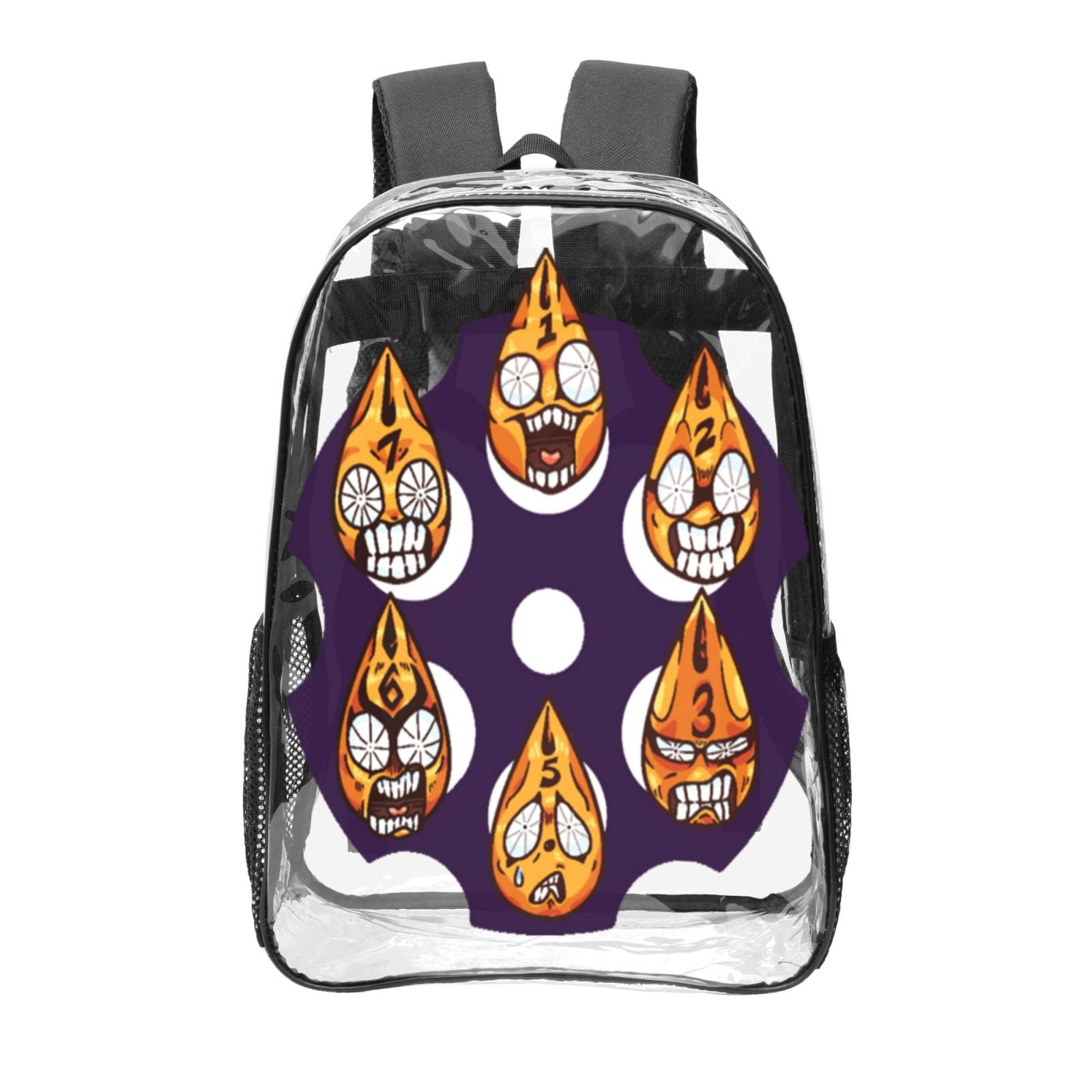 Jojos Bizarre Adventure Transparent Backpack Fashion Travel Backpack ...