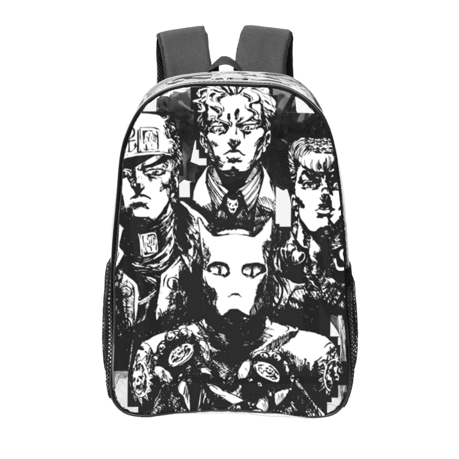 Jojos Bizarre Adventure Transparent Backpack Fashion Travel Backpack ...