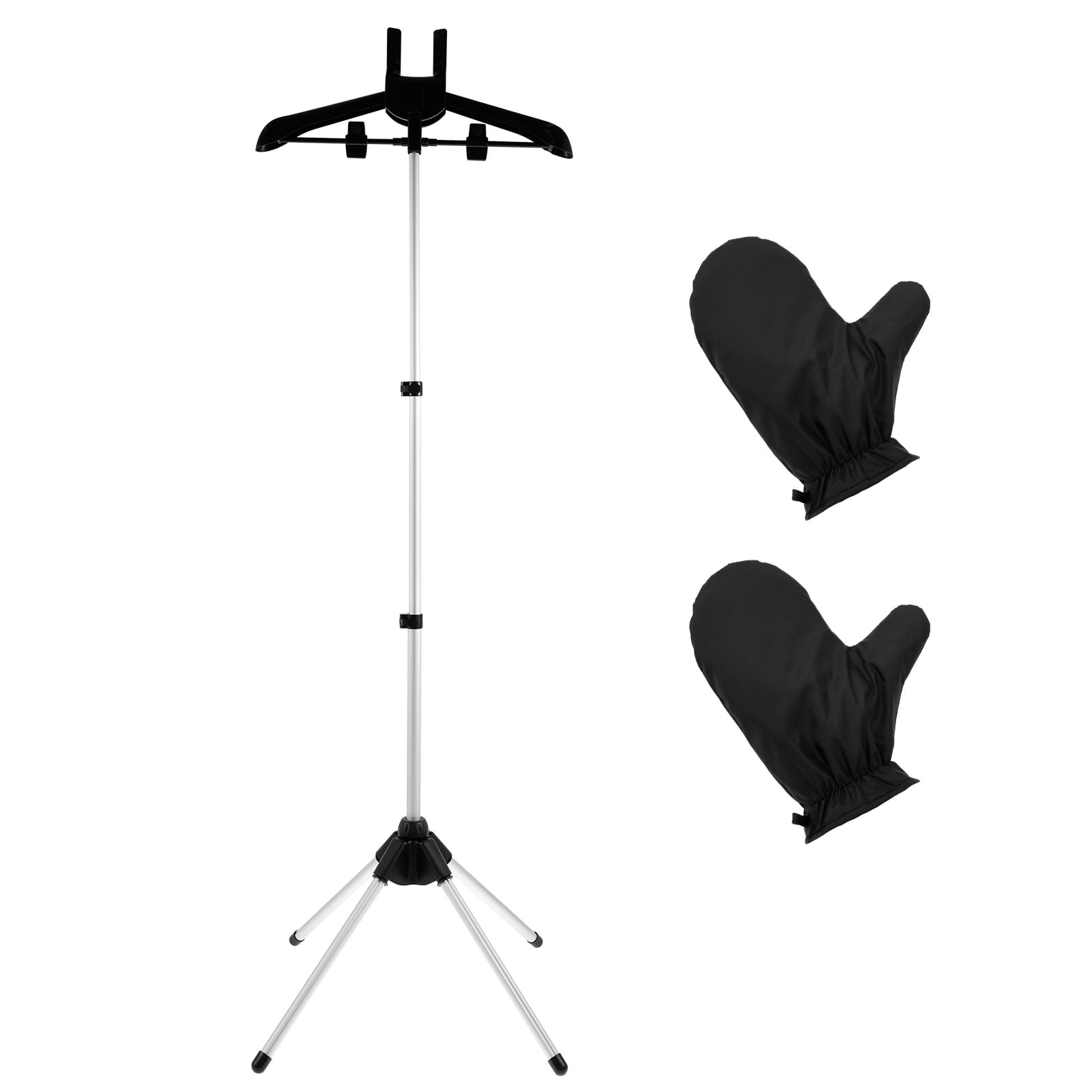 Jokapy Garment Steamer Hanger with Ironing Glove, Adjustable Steamer ...