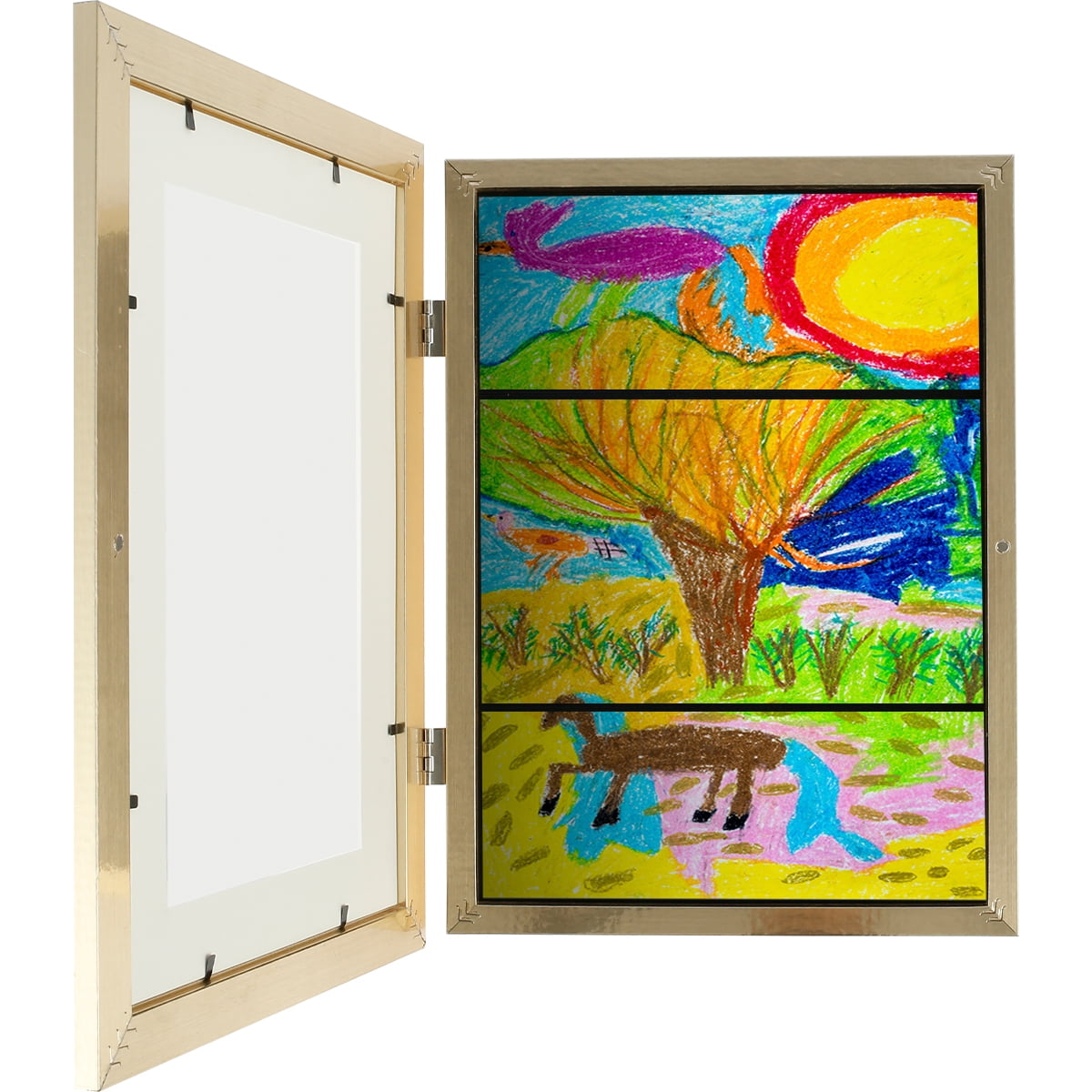 Jokapy Kids Art Picture Frame Changeable Kids Artwork Display Frames ...