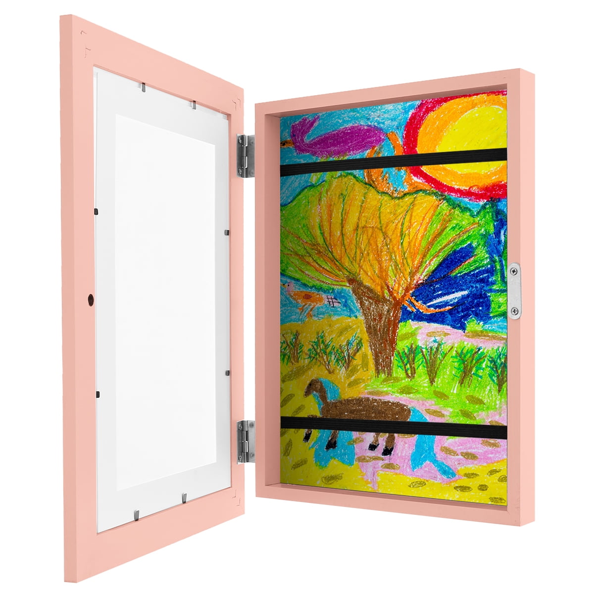 Jokapy Kids Art Picture Frame Changeable Kids Artwork Display Frames ...