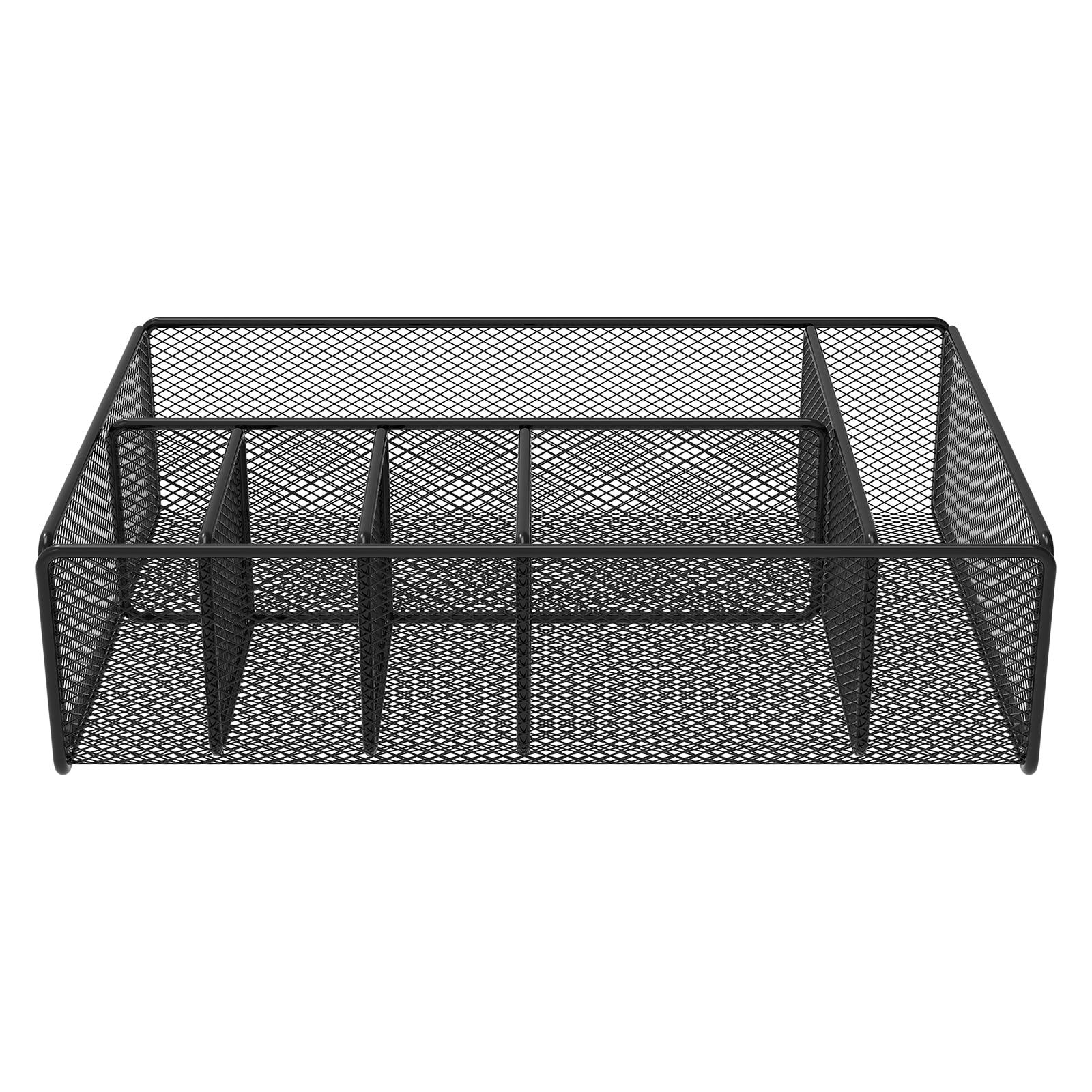 Jokapy Metal Utensil Holder 4-Compartment Modern Kitchen Counter ...