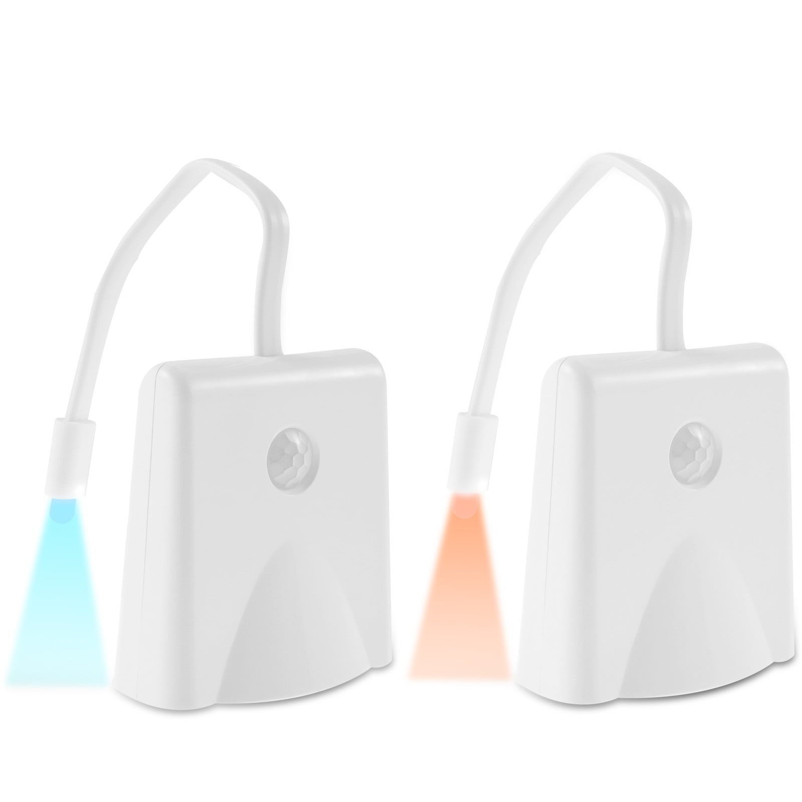 Jokapy Motion Sensor LED Color Changing Toilet Night Light, 16 Colors ...