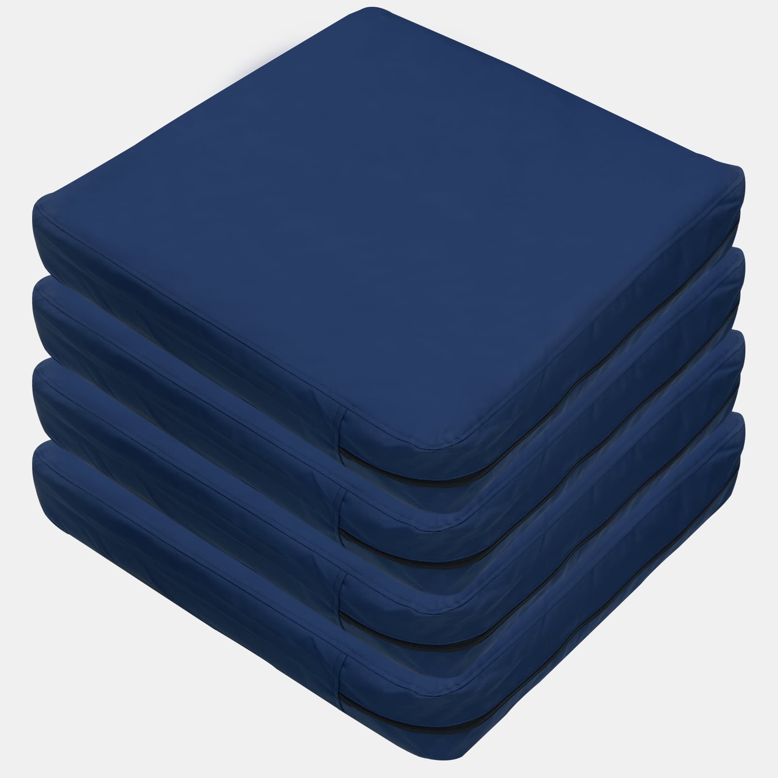 "Jokapy Waterproof and Water Resistant Navy Blue Outdoor Seat Pad Cover ...