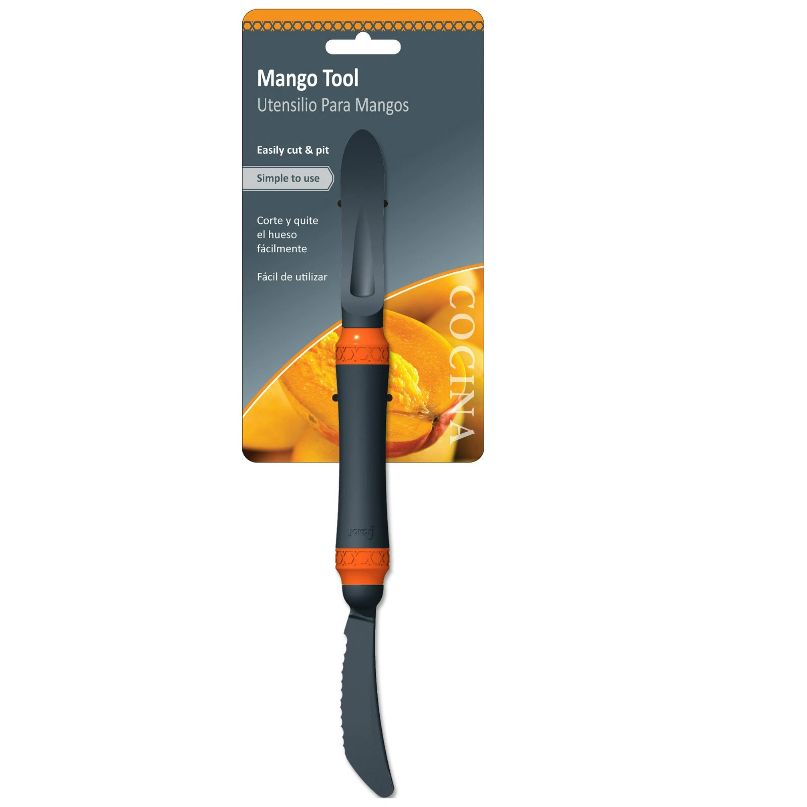 Jokari Cocina Mango Tool - Cutter Slicer & Pit Remover - Walmart.com
