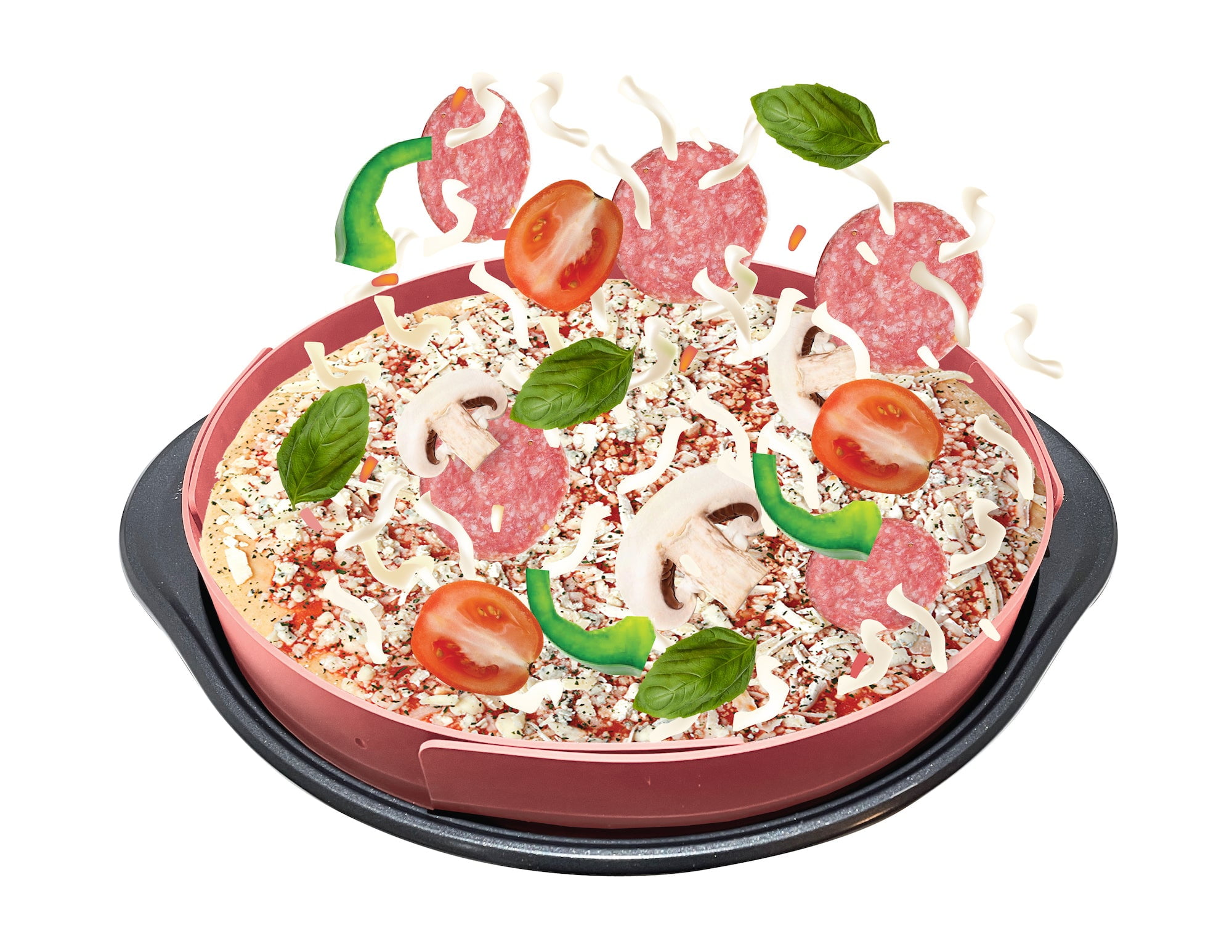 Jokari Non-Stick Silicone Pizza Crust Wraps - Walmart.com