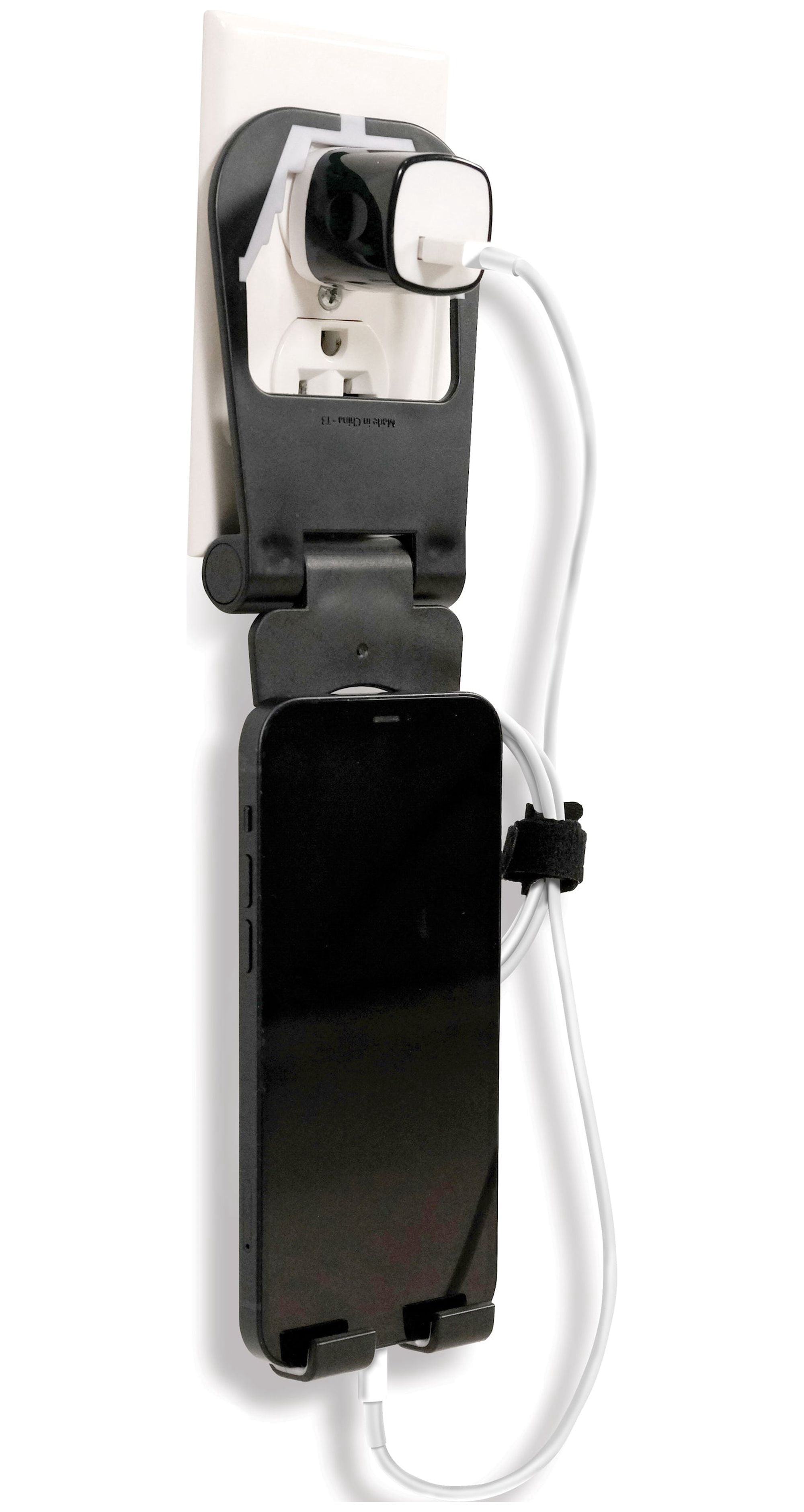 Jokari Outlet Power Shelf Wall Outlet Phone Holder, Transforms Plug ...