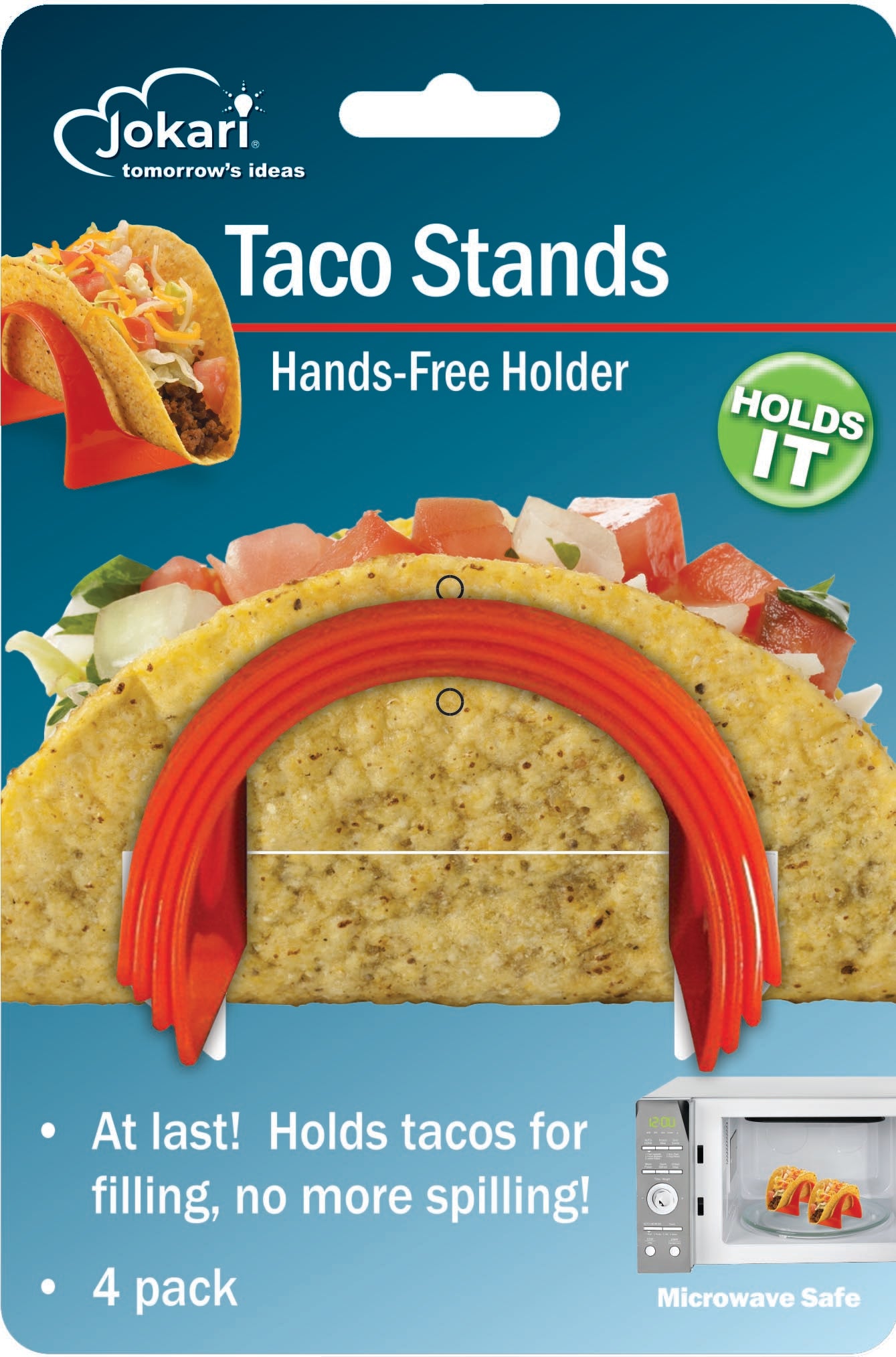 Taco Holder Stand - Set of 6 - Oven & Grill Safe Stainless Steel Taco ...