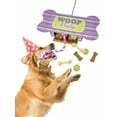 Jokari Woof Dog Toy Pinata, Bone Shaped, Unfilled Pull String Party ...