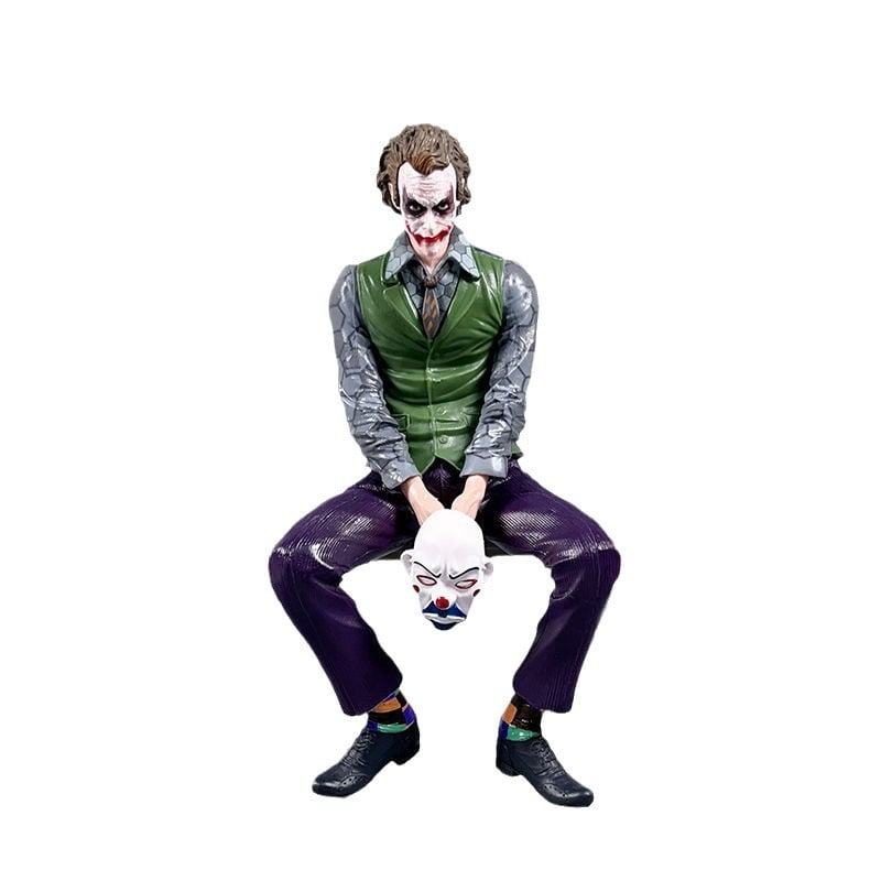 Joker Action Figures, 24 cm Joker Statue Model Figure, Character Model ...