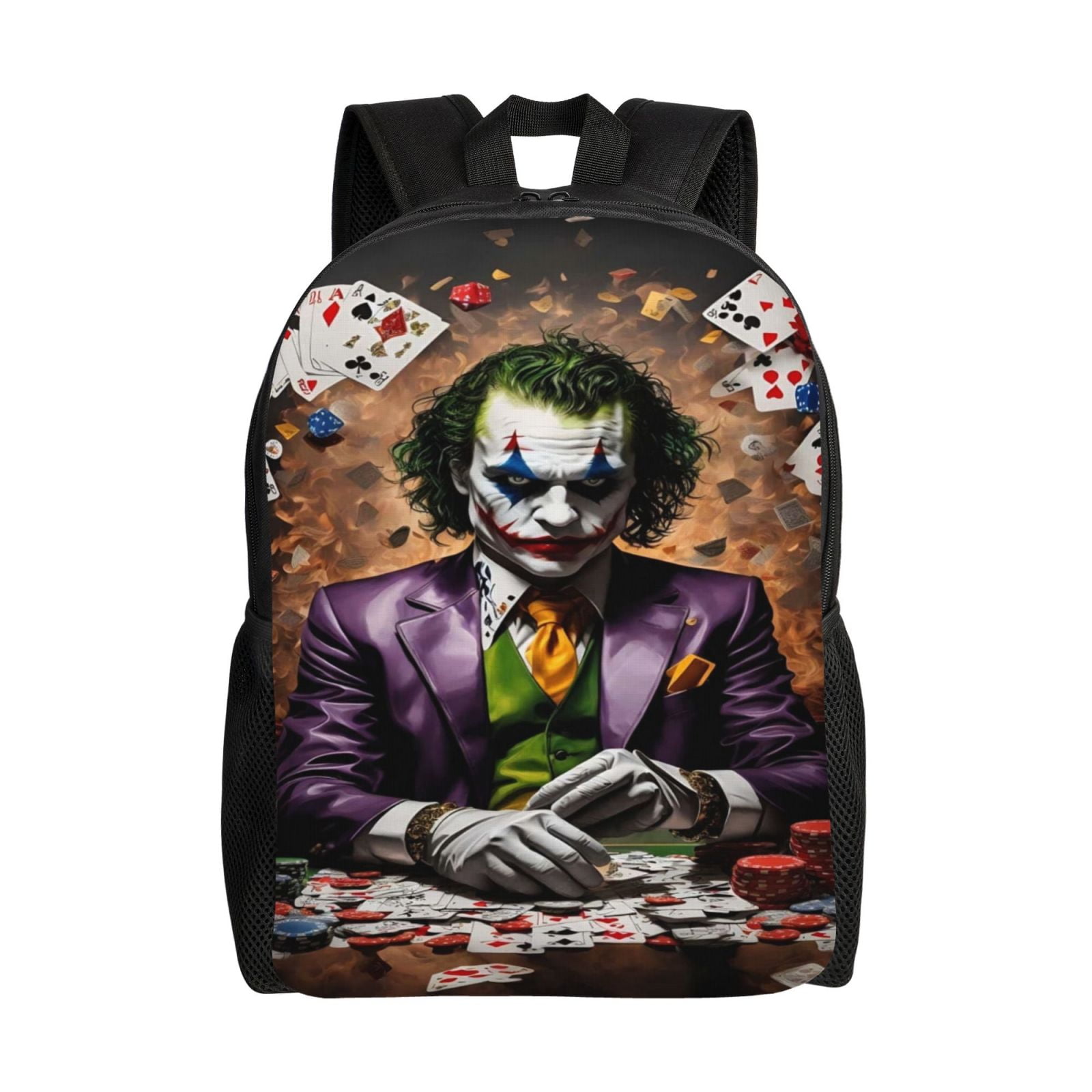 Joker Backpack, 3D Printed Cartoon Laptop Bag Bookbag, Lightweight ...