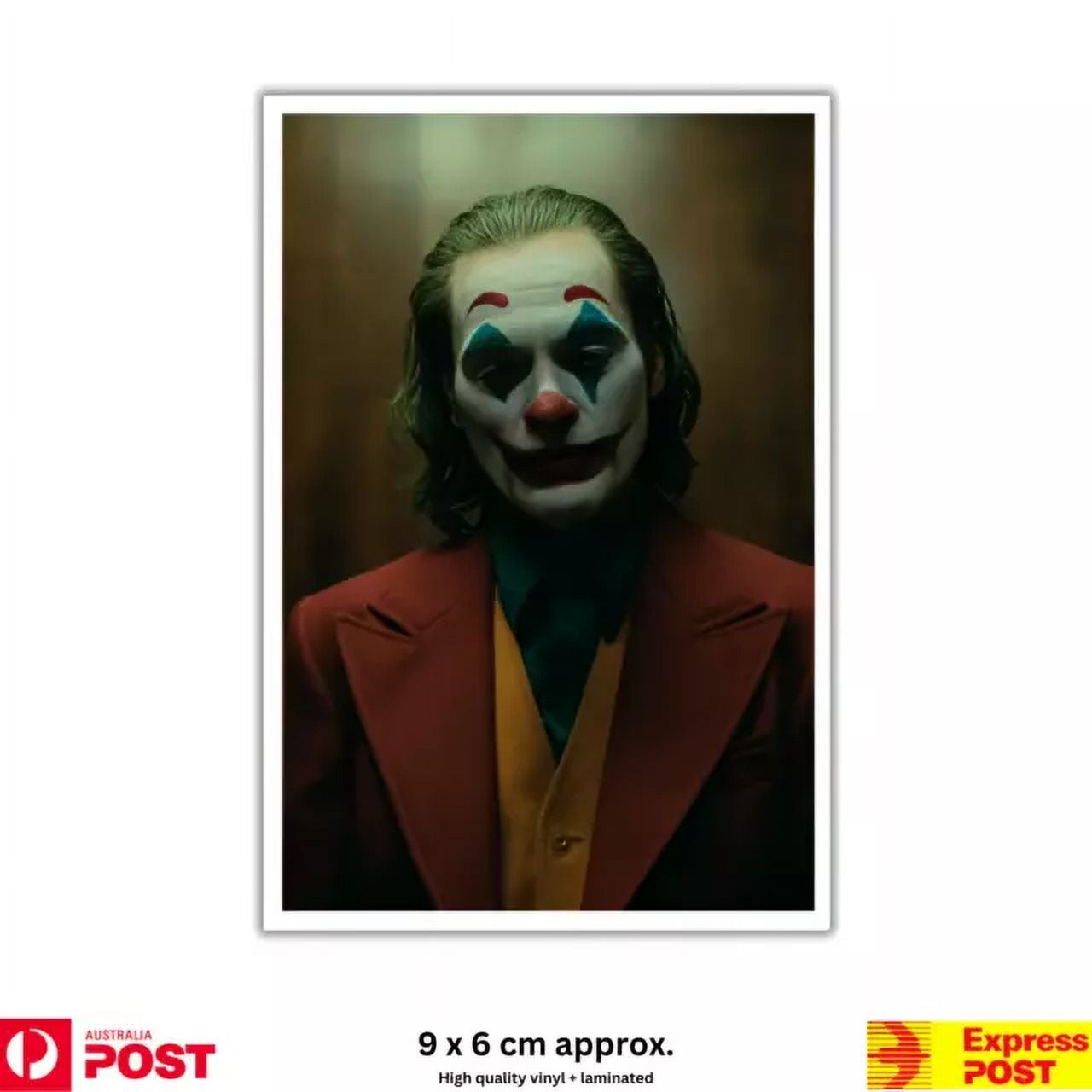 Joker Batman Dark Creepy Face Sticker Phone Decal Water Bottle Stickers ...