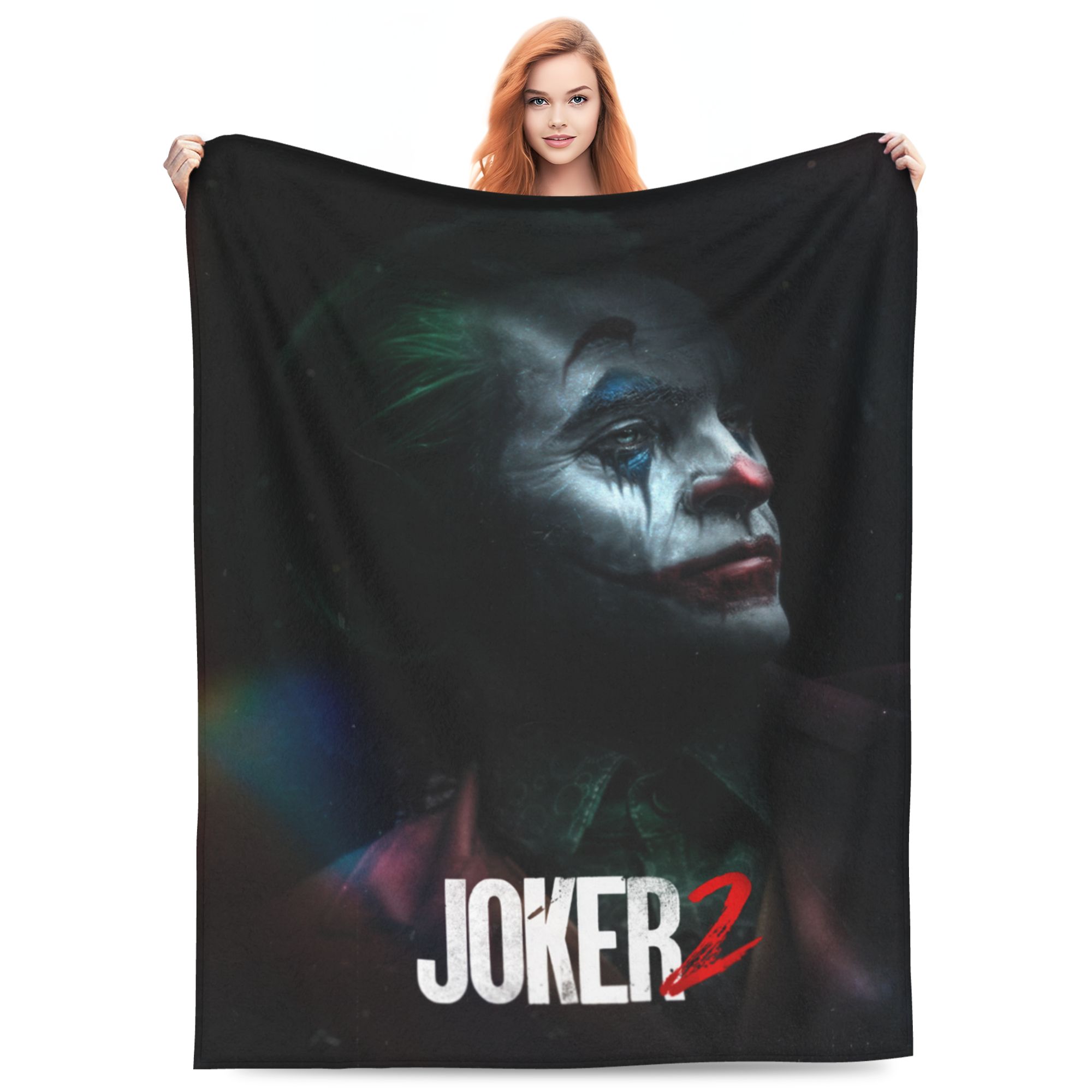 Joker Bed Blanket 3D Printed Throw Blanket Lightweight Super Soft Air ...