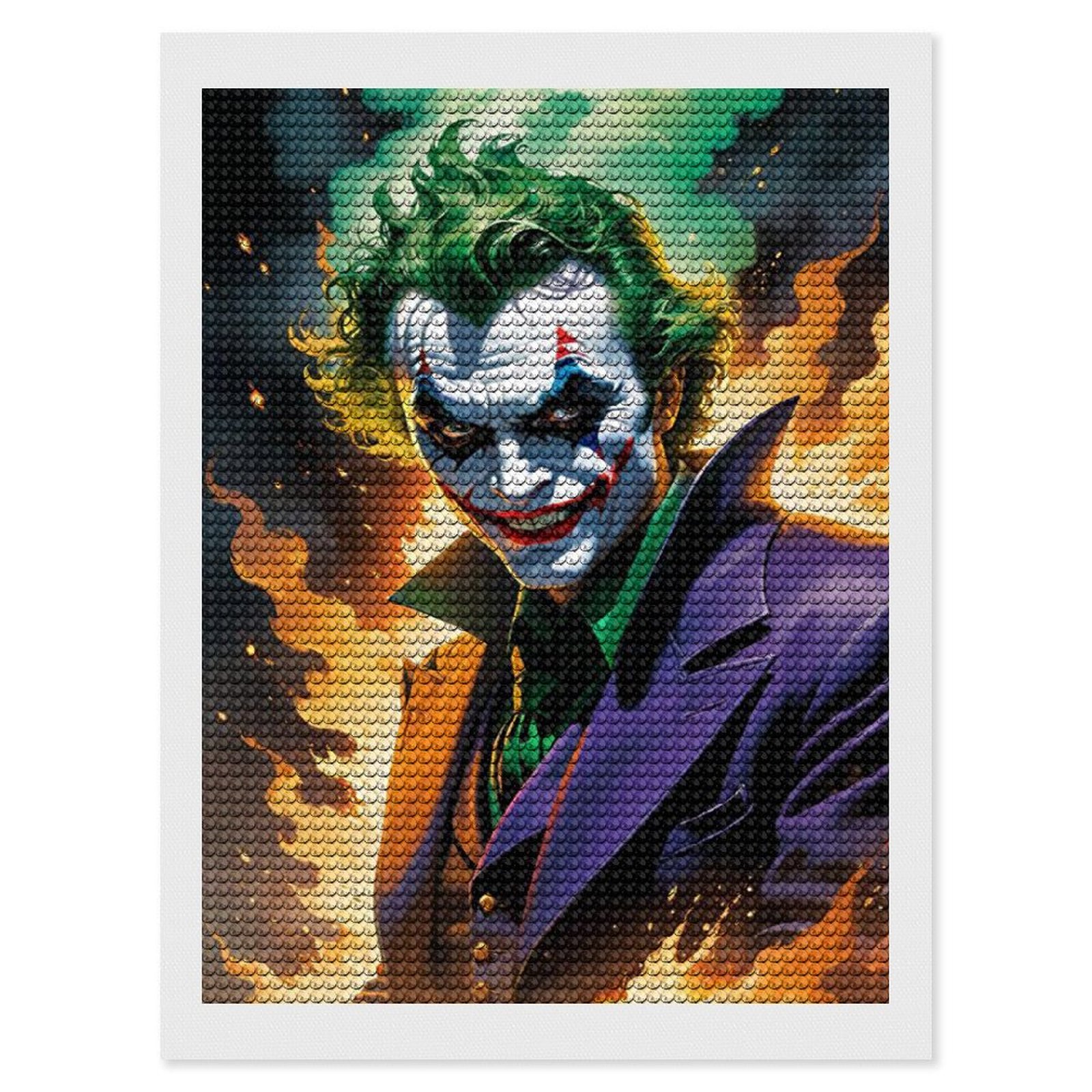Joker Diamond Art Kits DIY 5D Anime Painting by Number Kits Full Drills ...