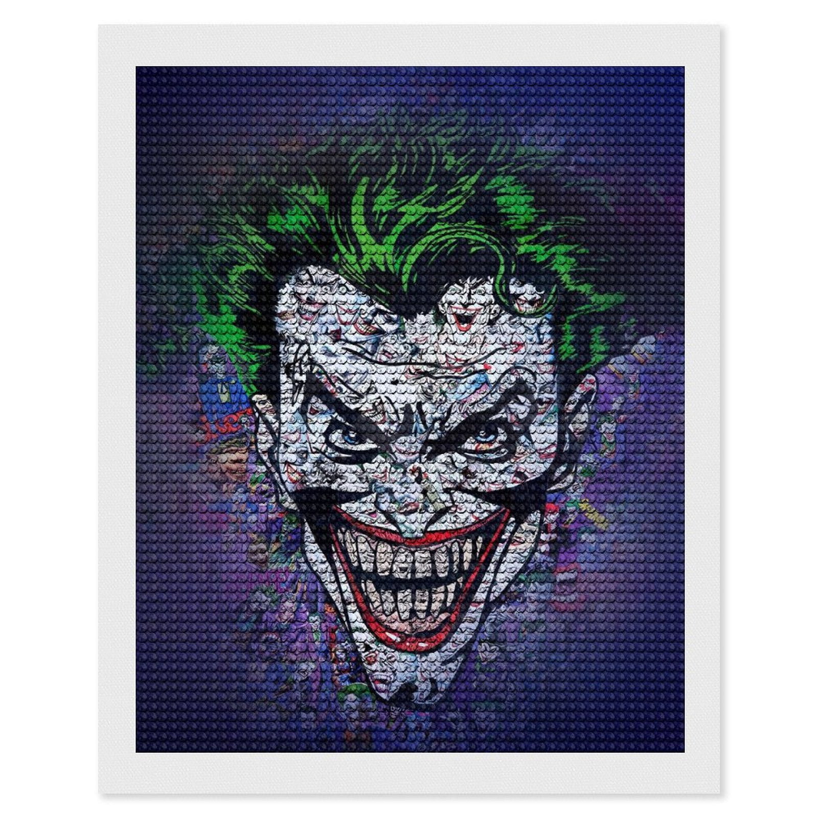 Joker Diamond Art Kits DIY 5D Anime Painting by Number Kits Full Drills ...