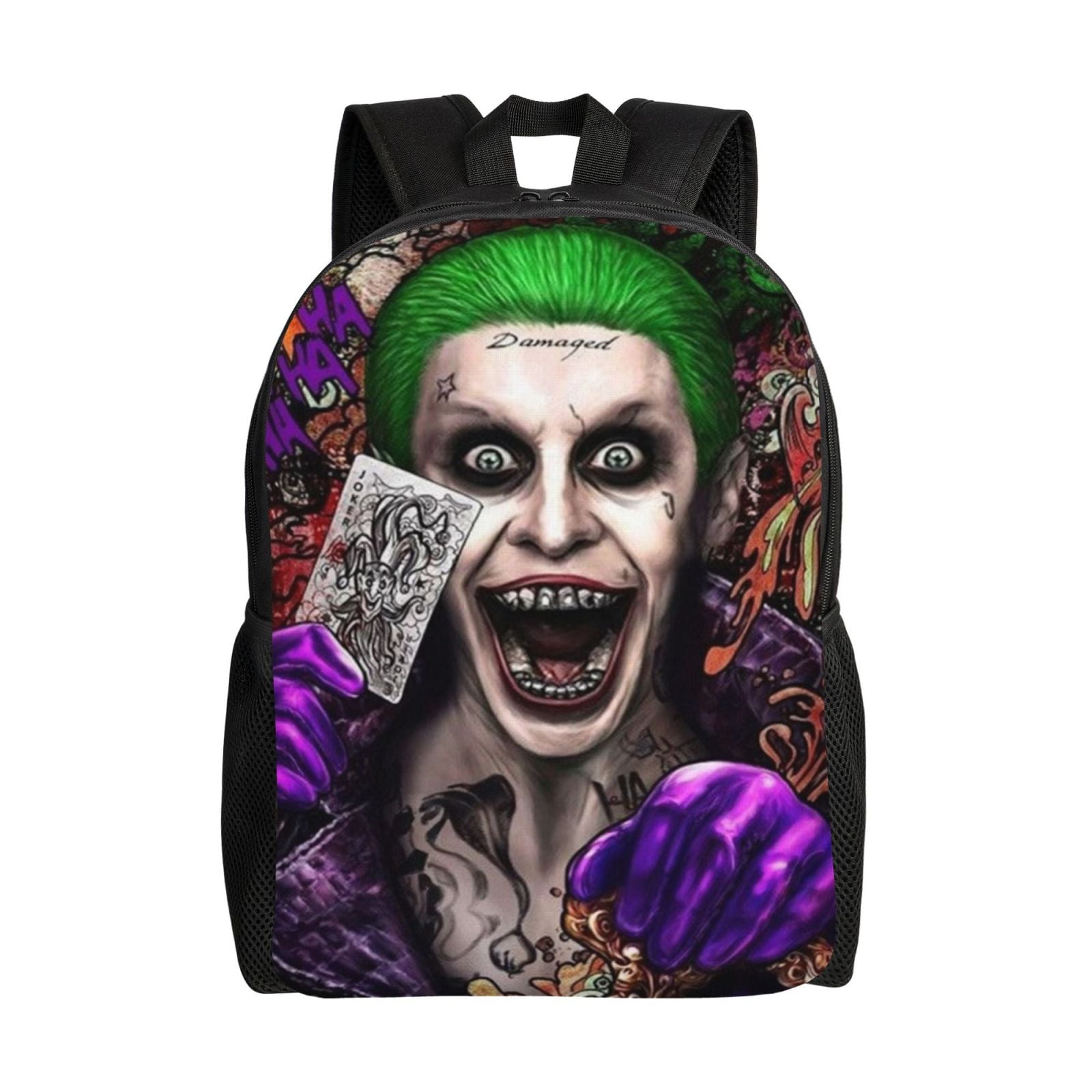 Joker Film Backpack Lightweight Unisex Basic Daypack Bookbag Laptop ...