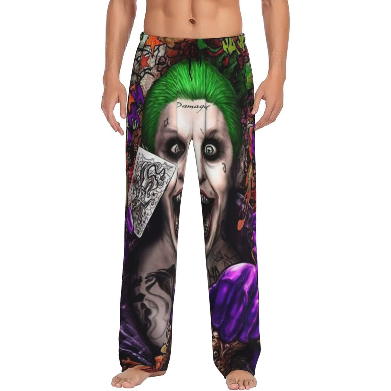 Joker Film Men's Pajama Pants With Pockets Lounge Fashion Cozy Daily ...