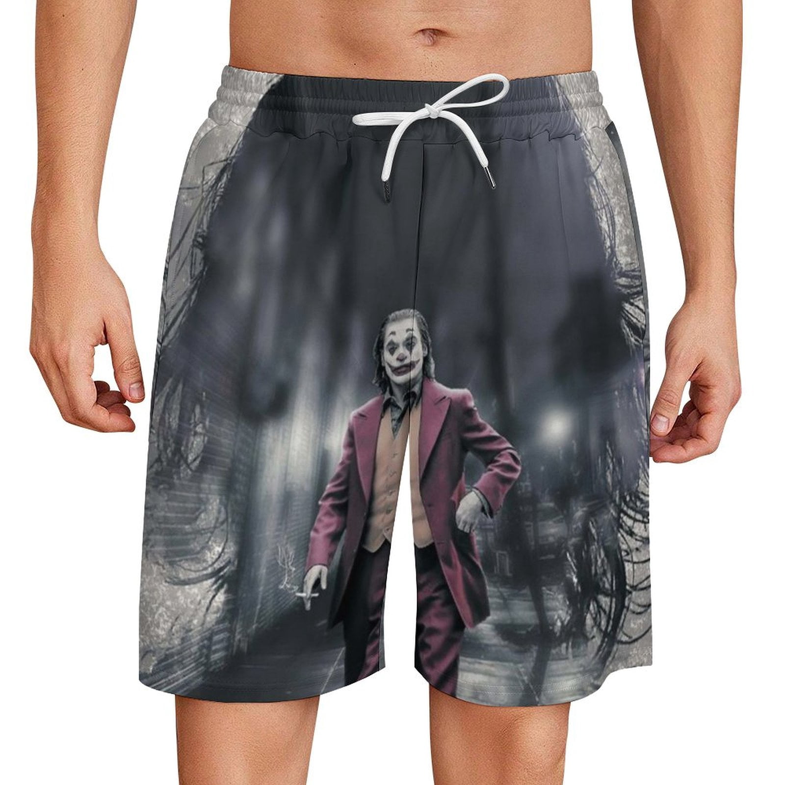 Joker Film Short Sweatpants Summer Daily Cozy Lounge Shorts 3D Printed ...