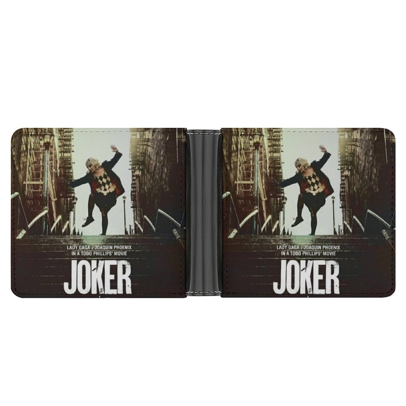 Joker Folie A Deux 2024 PU Leather Bifold Wallet Money Organizers Gift ...