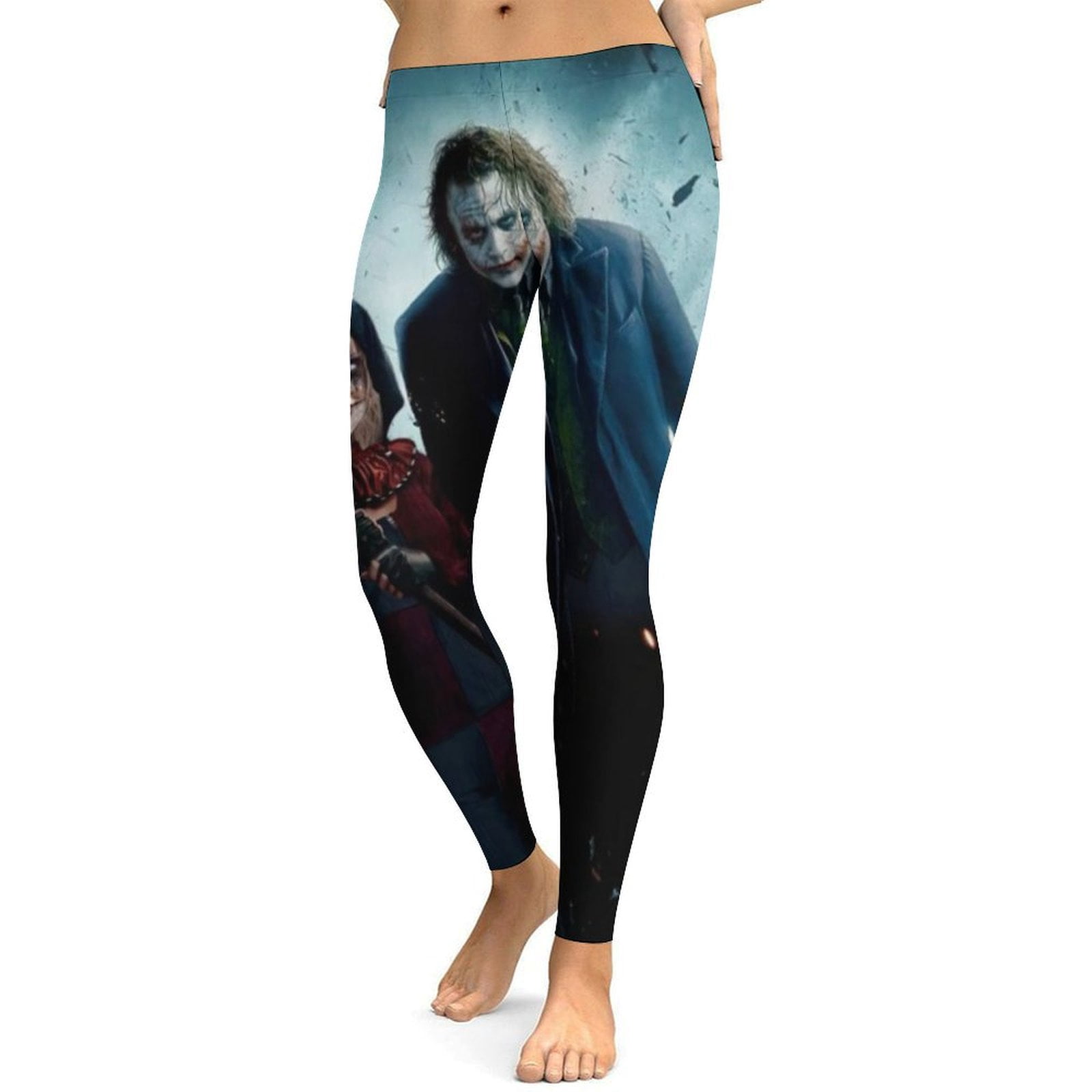 Joker Folie A Deux Characters Yoga Pants Women High Waisted Tummy ...