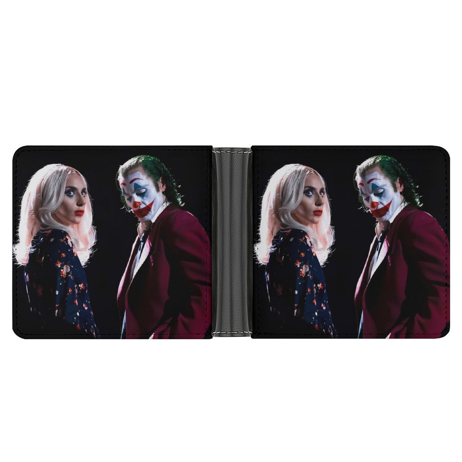 Joker Folie A Deux Harley Quinn PU Leather Bifold Wallet Money ...