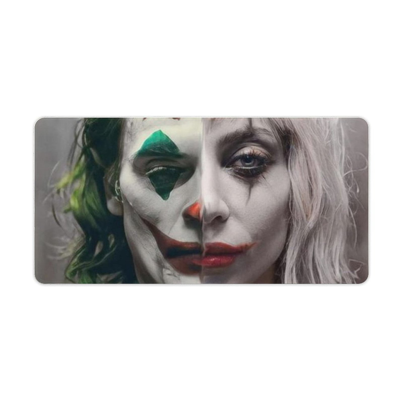 Joker Folie A Deux Horror Mouse Pad Extended Gaming No-sliped Large Desk Mat Stitched Edge ...