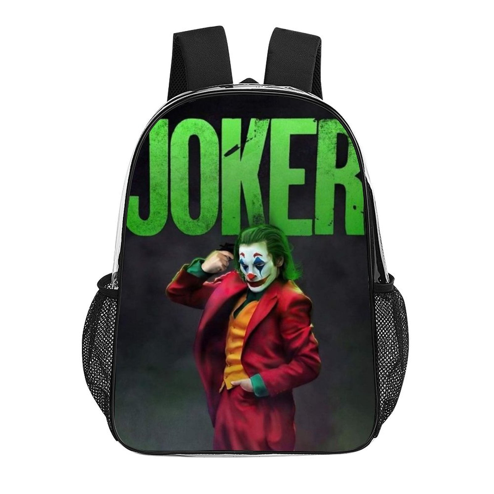 Joker Folie A Deux Clear Backpack Transparent Bag 17 Inch Large Capacity Laptop Daypack Clear ...
