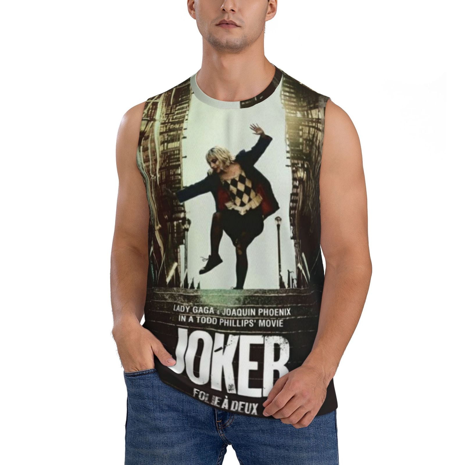 Joker Folie a Deux 2024 Men's Tank Top Lightweight Summer Sleeveless ...