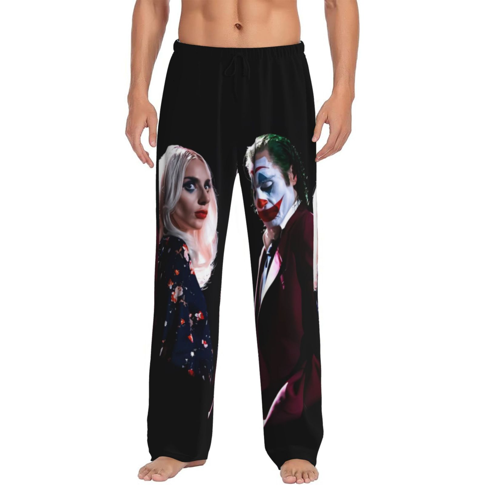 Joker Folie a Deux Harley Quinn Men's Pajama Pants With Pockets Lounge ...
