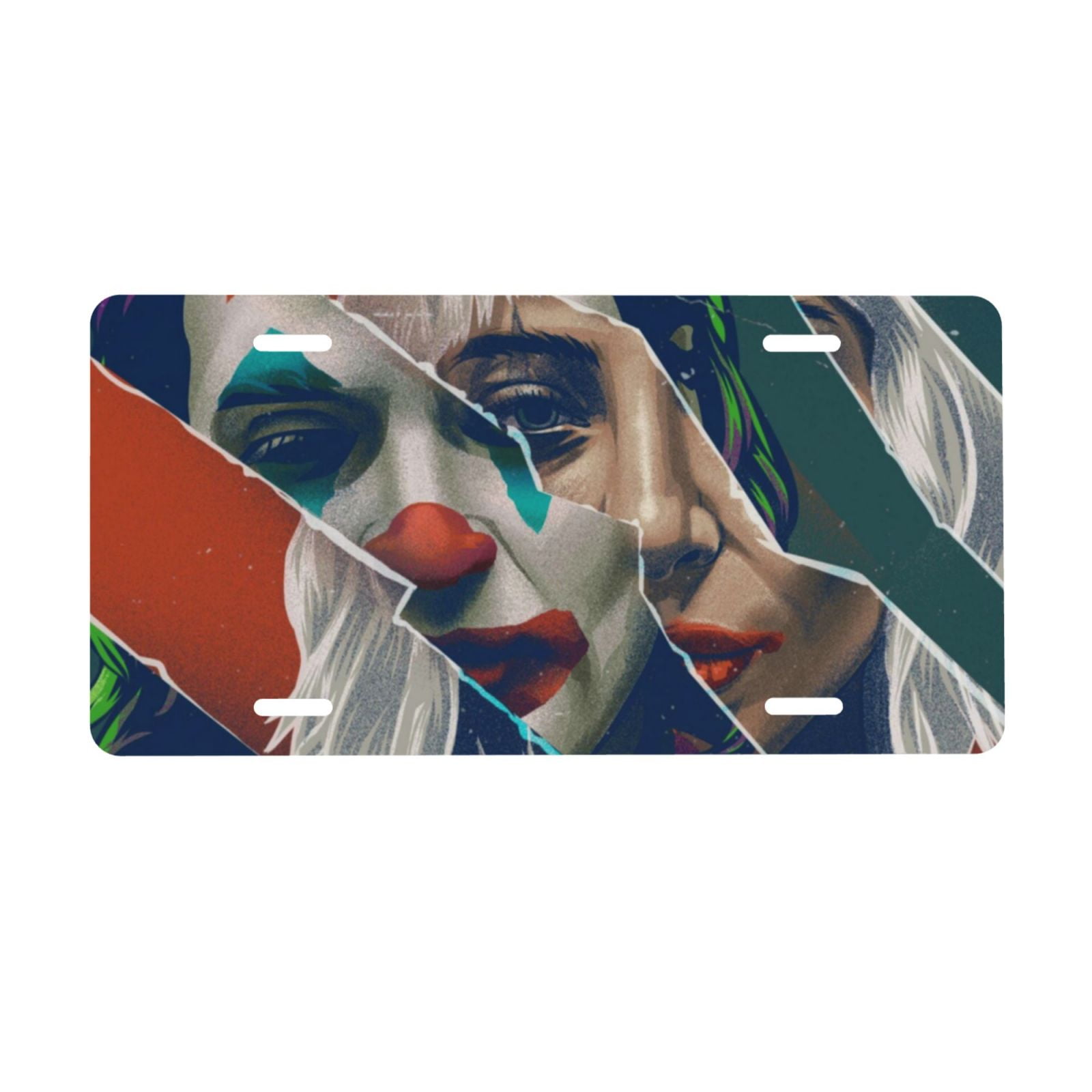 Joker Folie a Deux License Plate Cover Aluminum Novelty Vanity Tag ...
