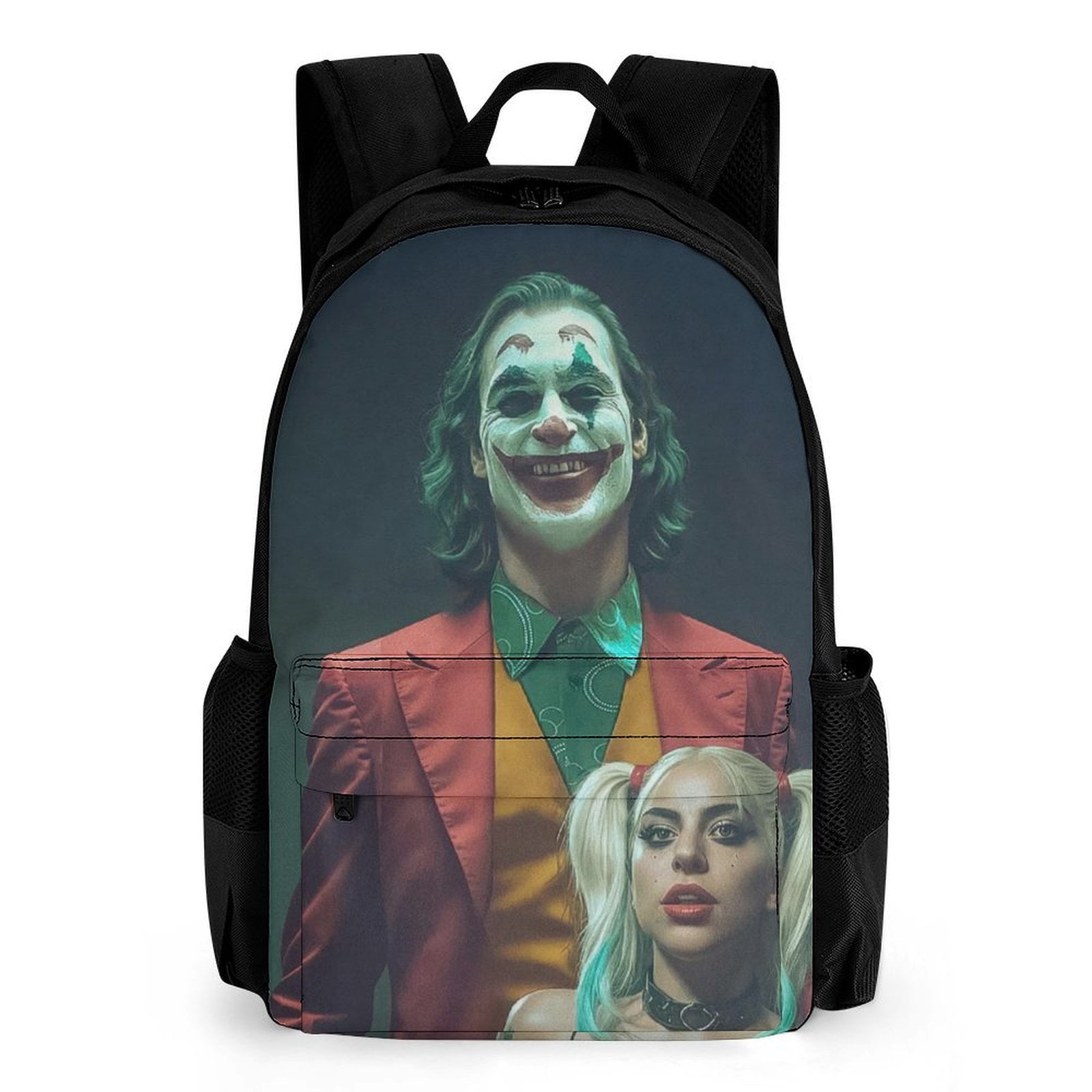 Joker Harley Quinn Backpack Student Satchel Schoolbag Bookbag Laptop ...