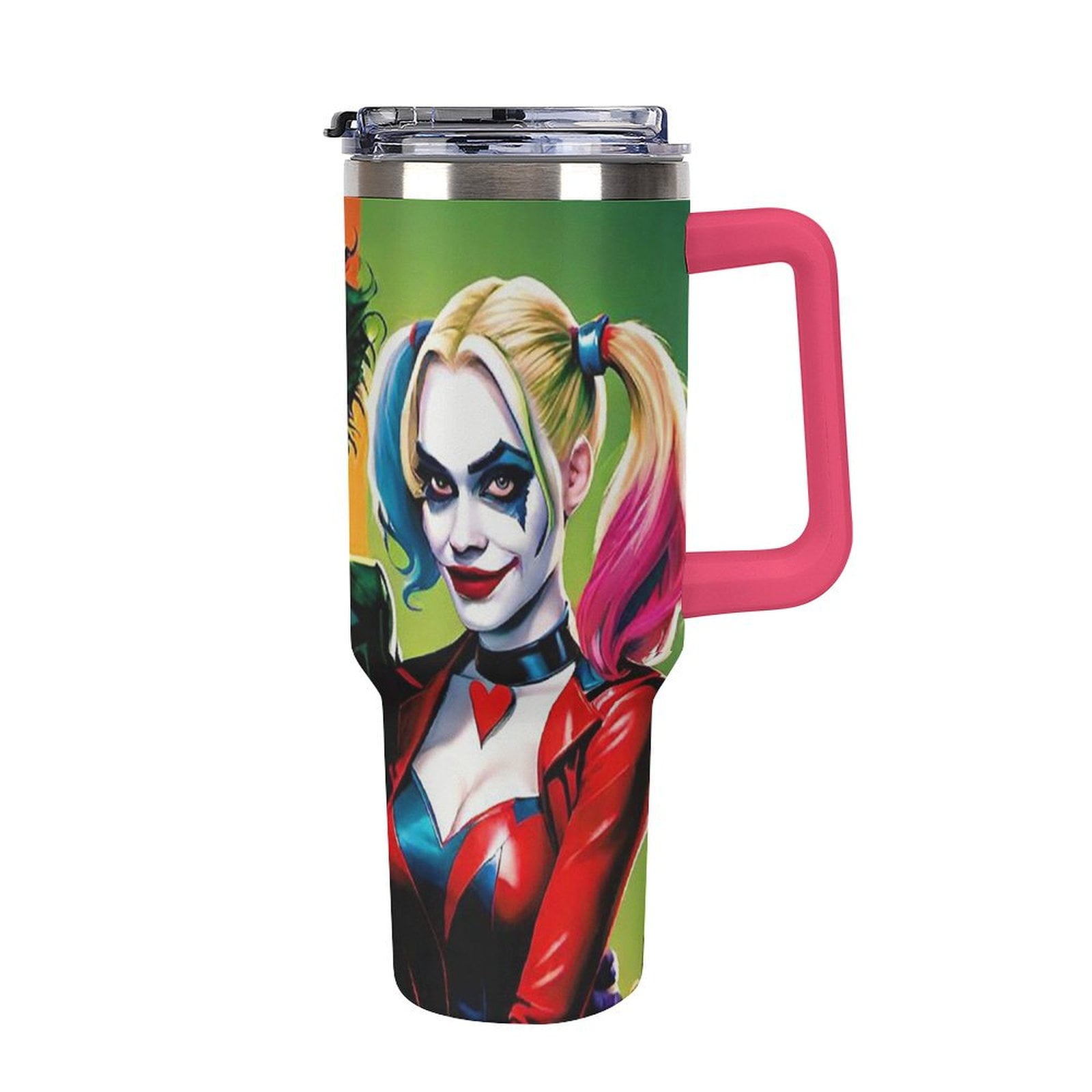 Joker Harley Quinn Stainless Steel Straw Large Capacity Car Cup ...