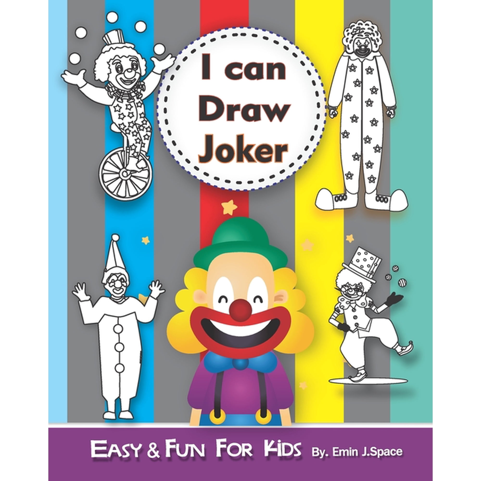 Easy Joker Drawings For Kids