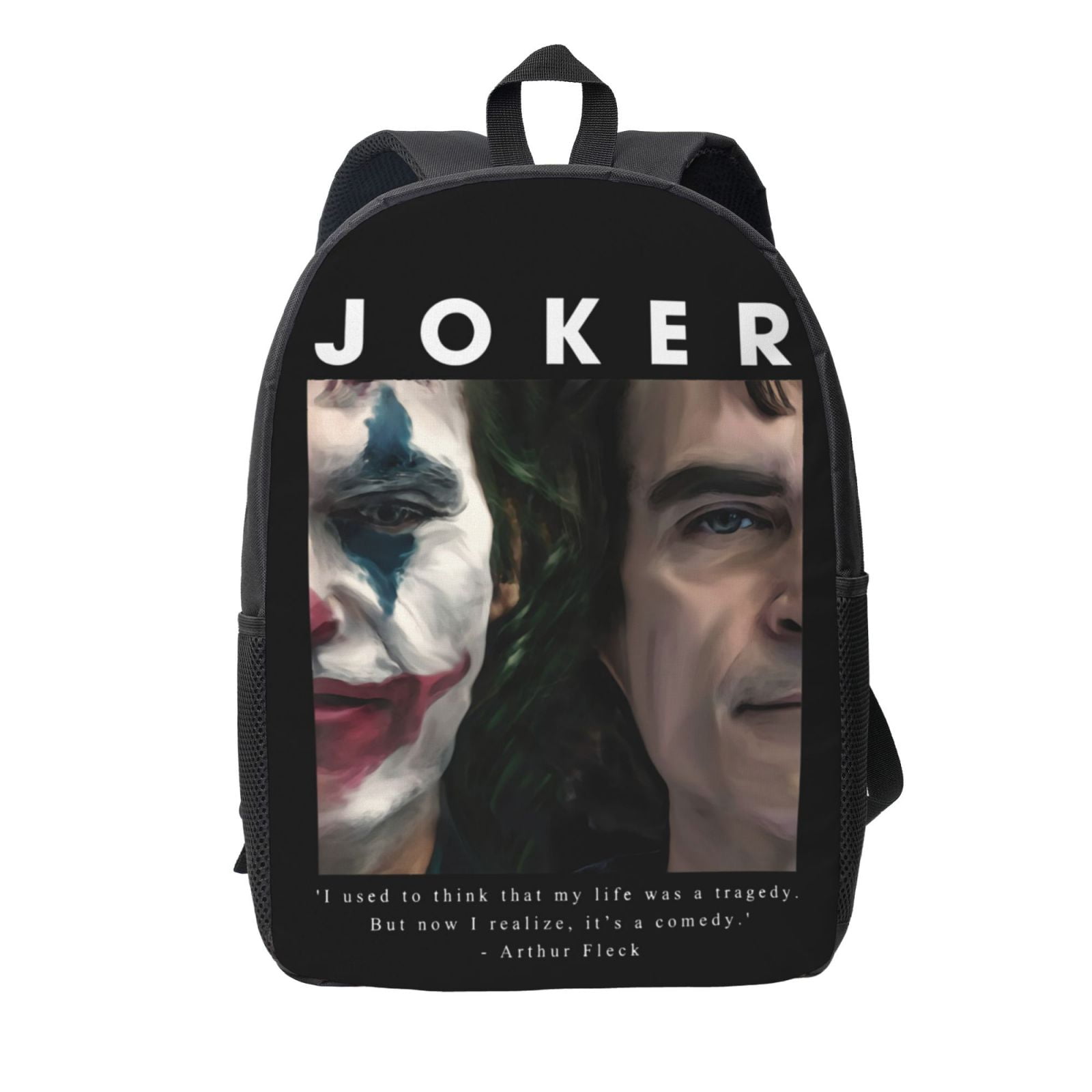 Joker Joaquin Phoenix Joker - Arthur Fleck Backpack Simple Lightweight ...