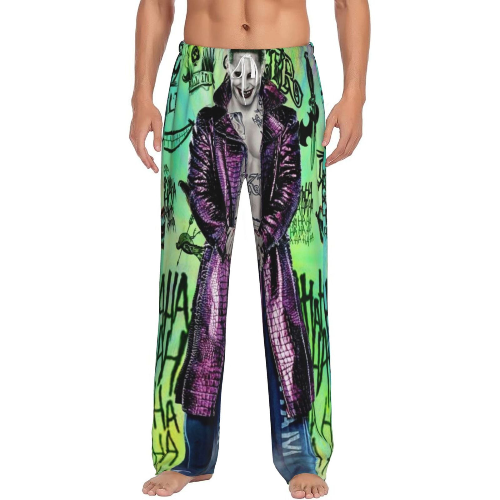 Joker Movie Character Men's Pajama Pants With Pockets Lounge Fashion ...
