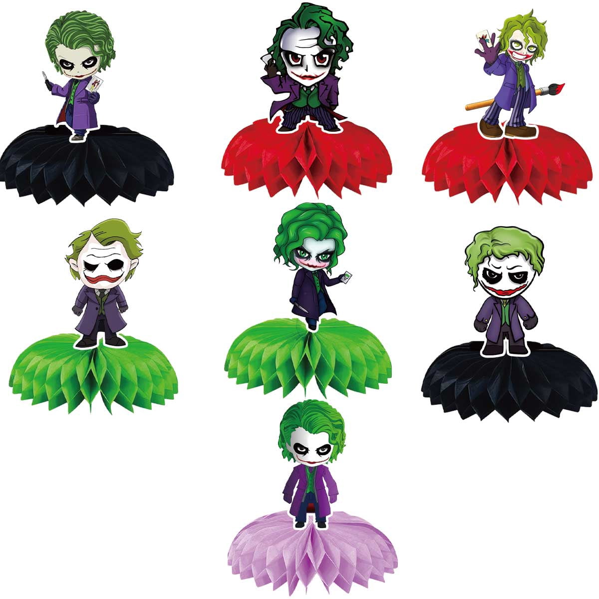 Joker Movie Honeycomb Centerpieces Table Toppers Decorations for ...