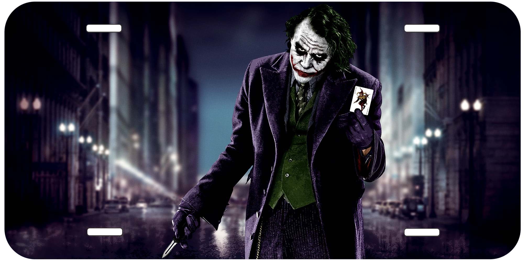 Joker License Plate