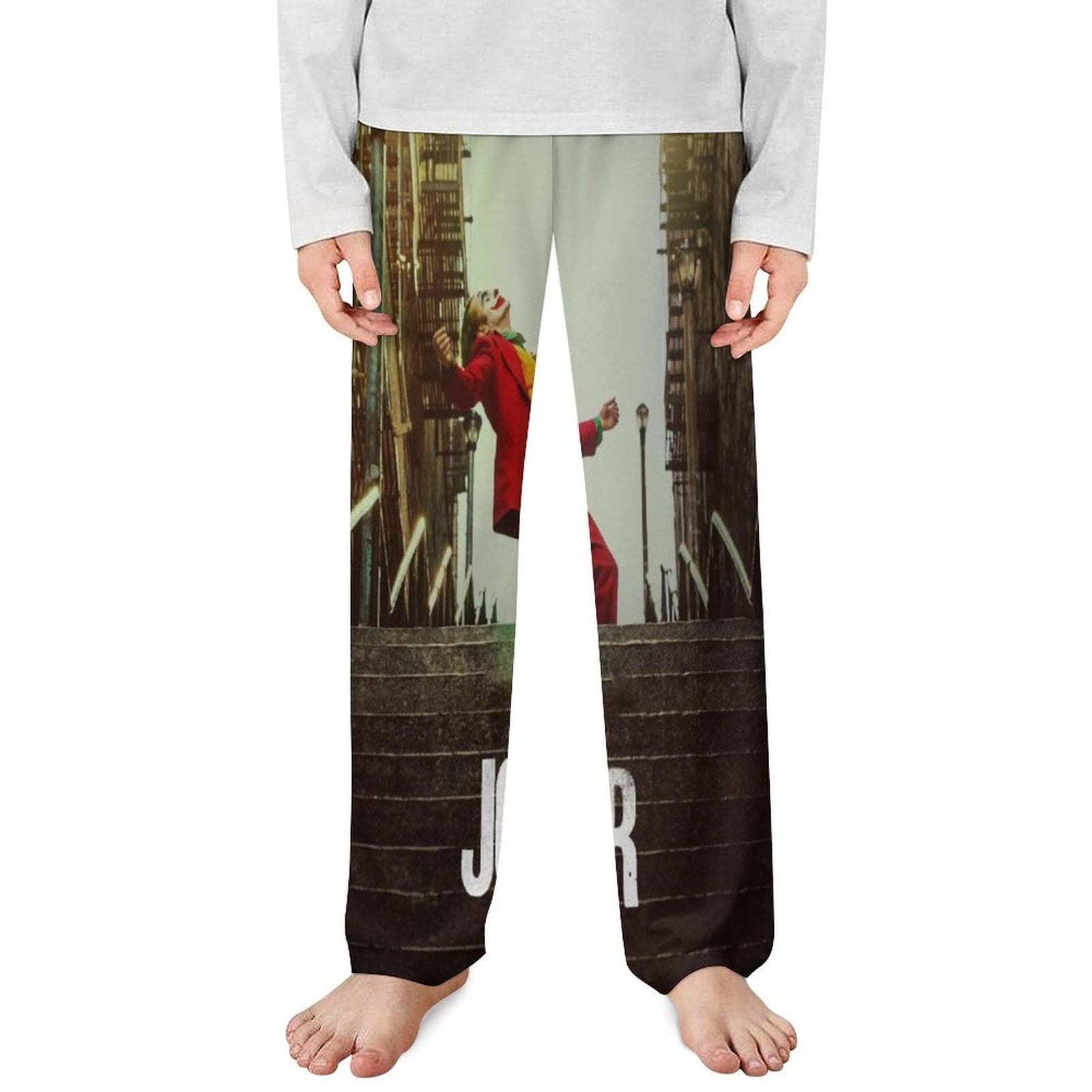 Joker Pajama Pants for Bo-ys Gir-ls Long Sleep Pants Soft Lounge Pj ...