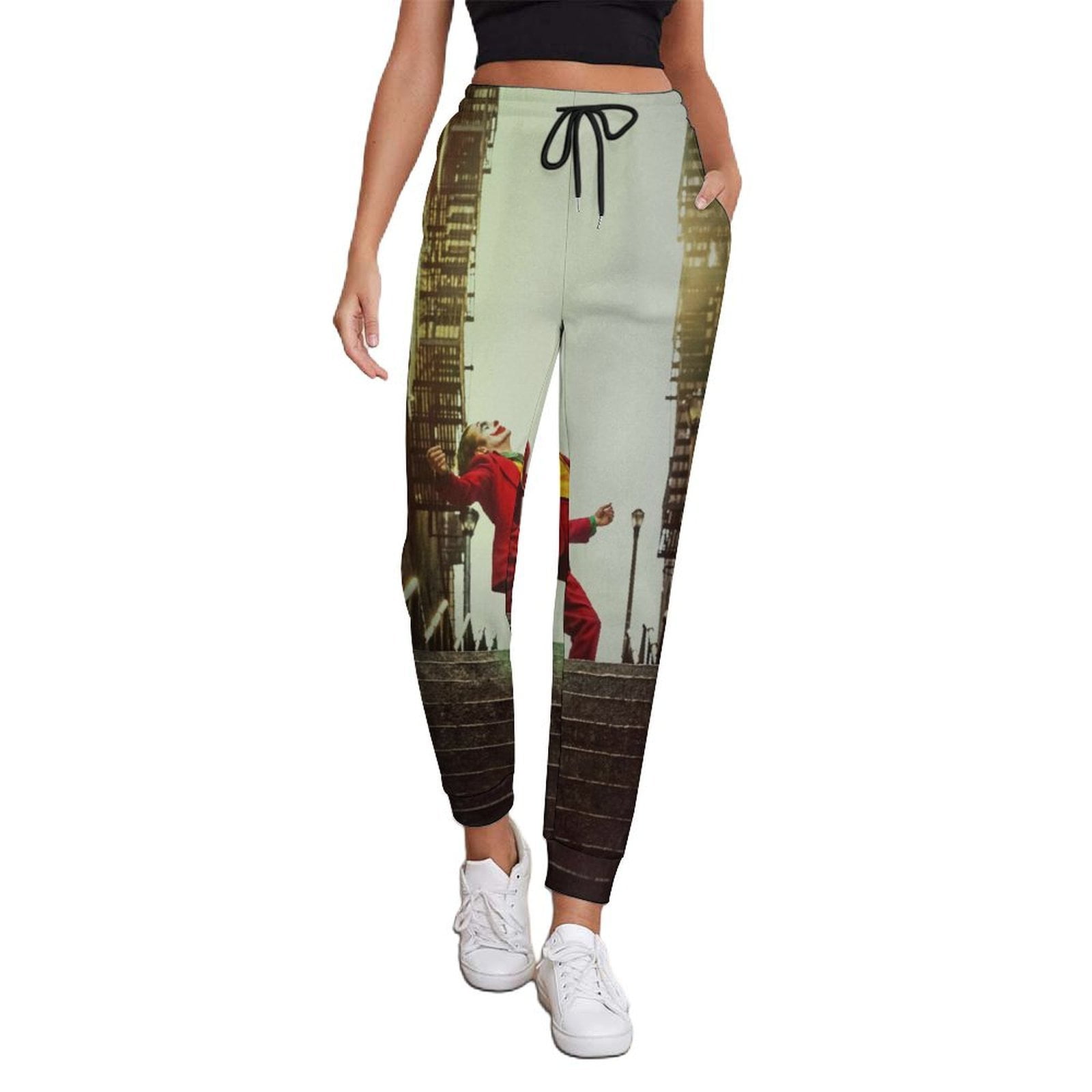 Joker Poster Womens Sweatpants Joggers Pants Trousers Casual 3D ...