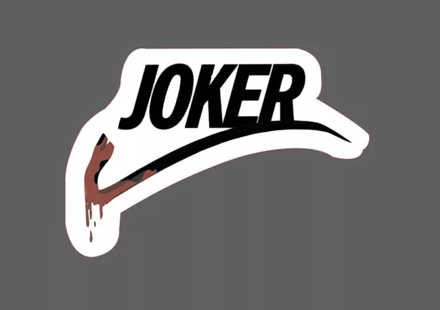 Joker Sticker Crowbar Blood Waterproof Sticker Phone Decal Water Bottle ...