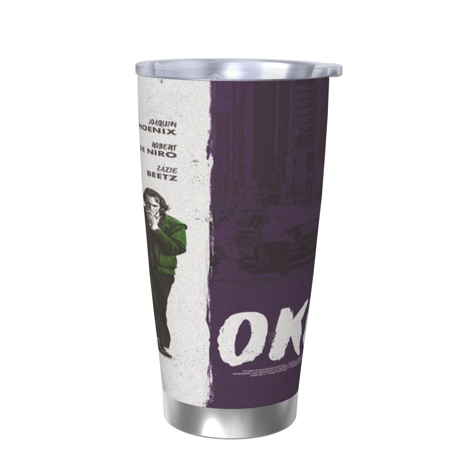 Joker Tumbler Batman Insanity Stainless Steel Tumbler 20 oz Coffee ...