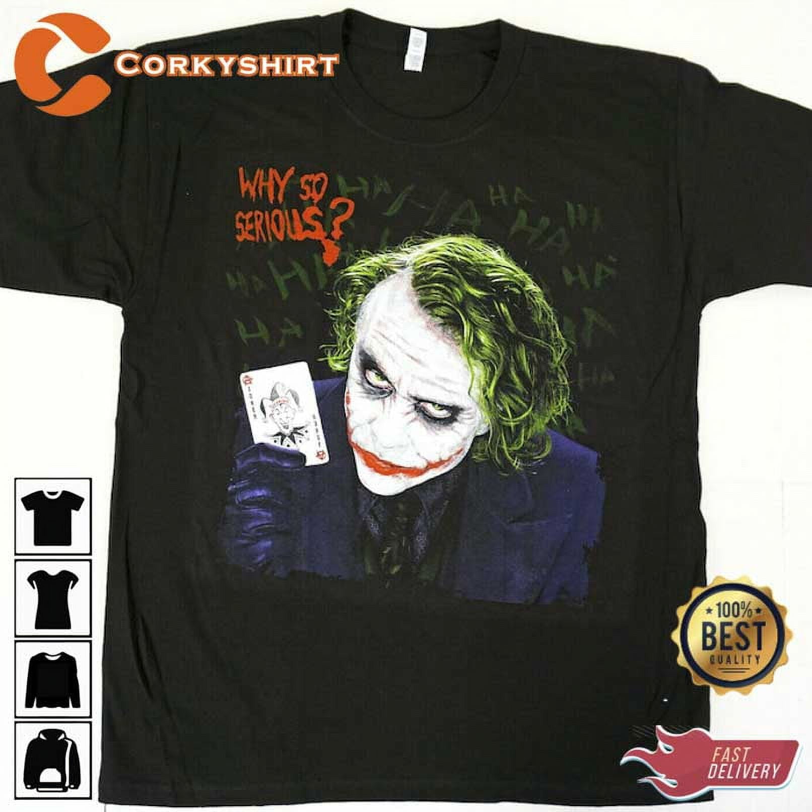 Jokers Heath Ledger And Joaquin Phoenix Shirt - Walmart.com Jokers Heath Ledger And Joaquin Phoenix Shirt - Walmart.com